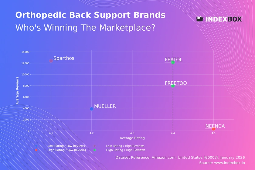 Orthopedic Back Support Market: FEATOL & FREETOO Lead as Star Brands