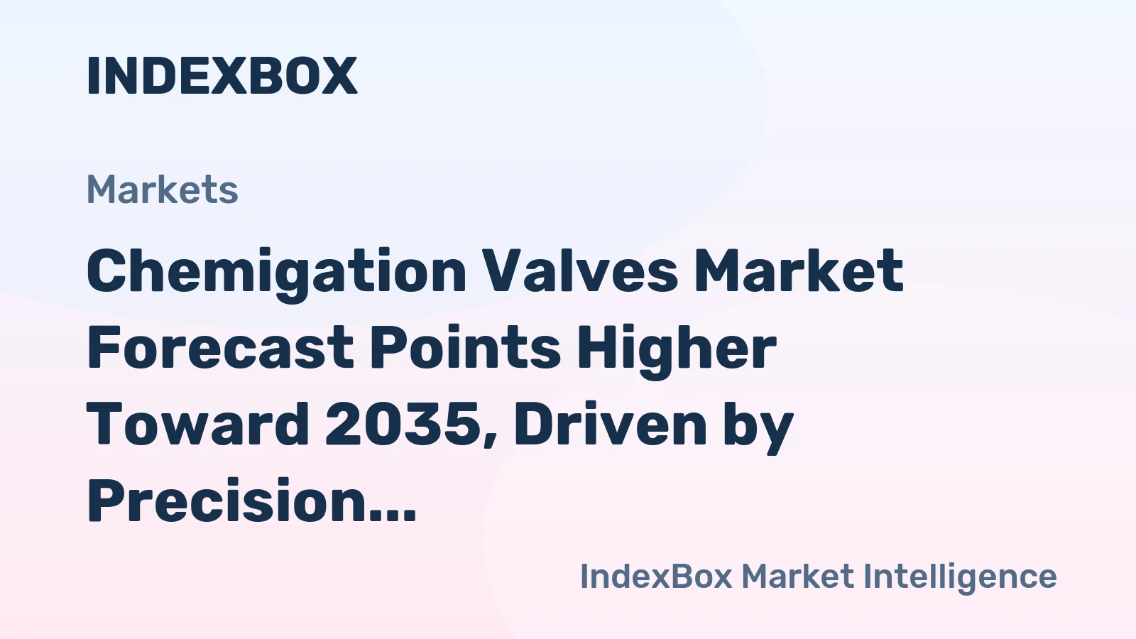 Chemigation Valves Market Forecast Points Higher Toward 2035, Driven by Precision Agriculture Adoption