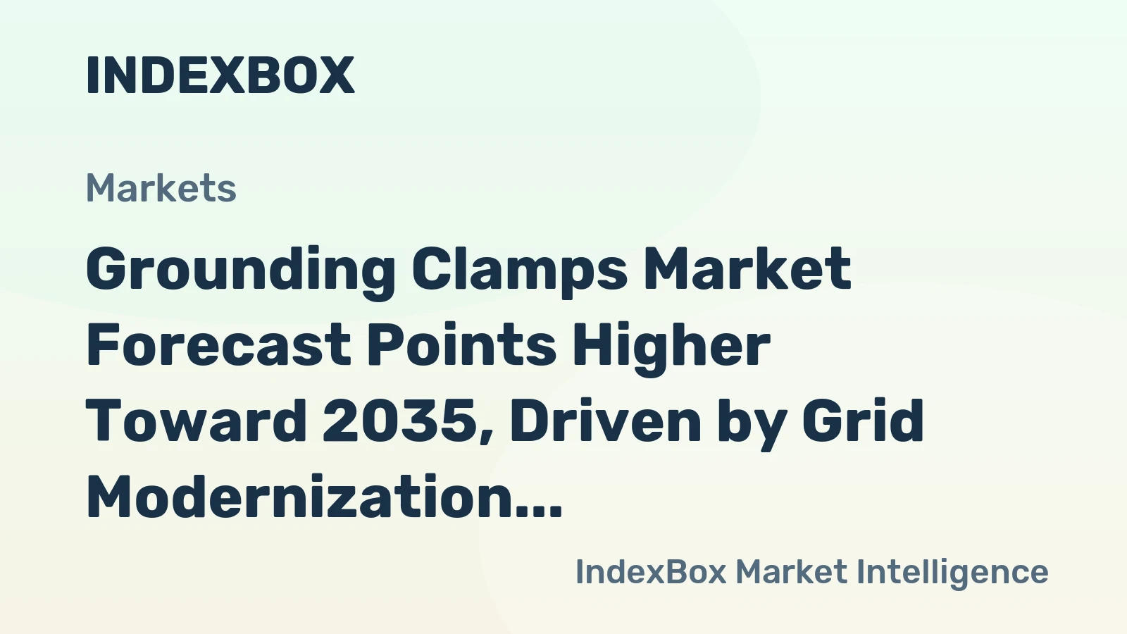 Grounding Clamps Market Forecast Points Higher Toward 2035, Driven by Grid Modernization