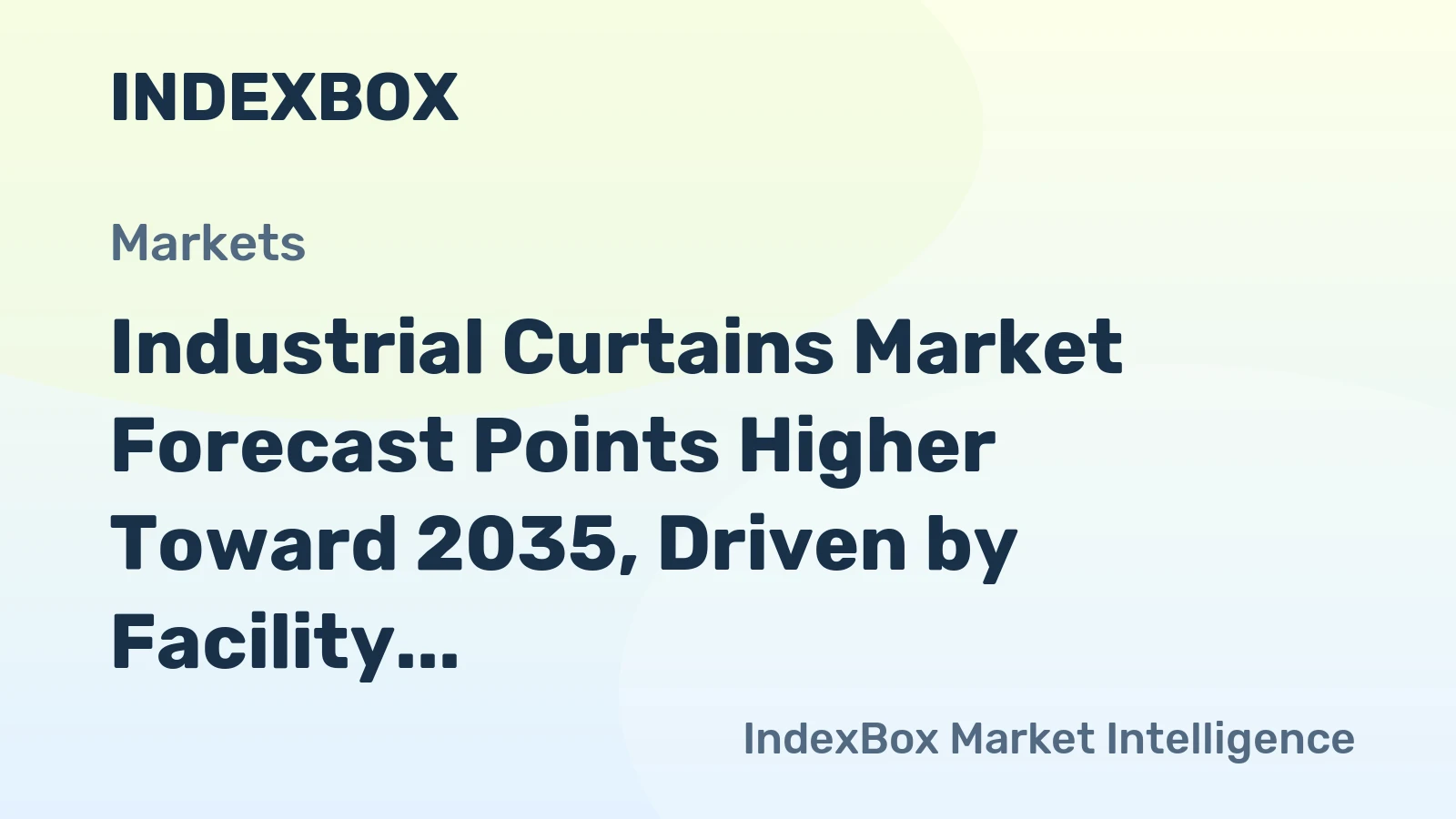 Industrial Curtains Market Forecast Points Higher Toward 2035, Driven by Facility Modernization
