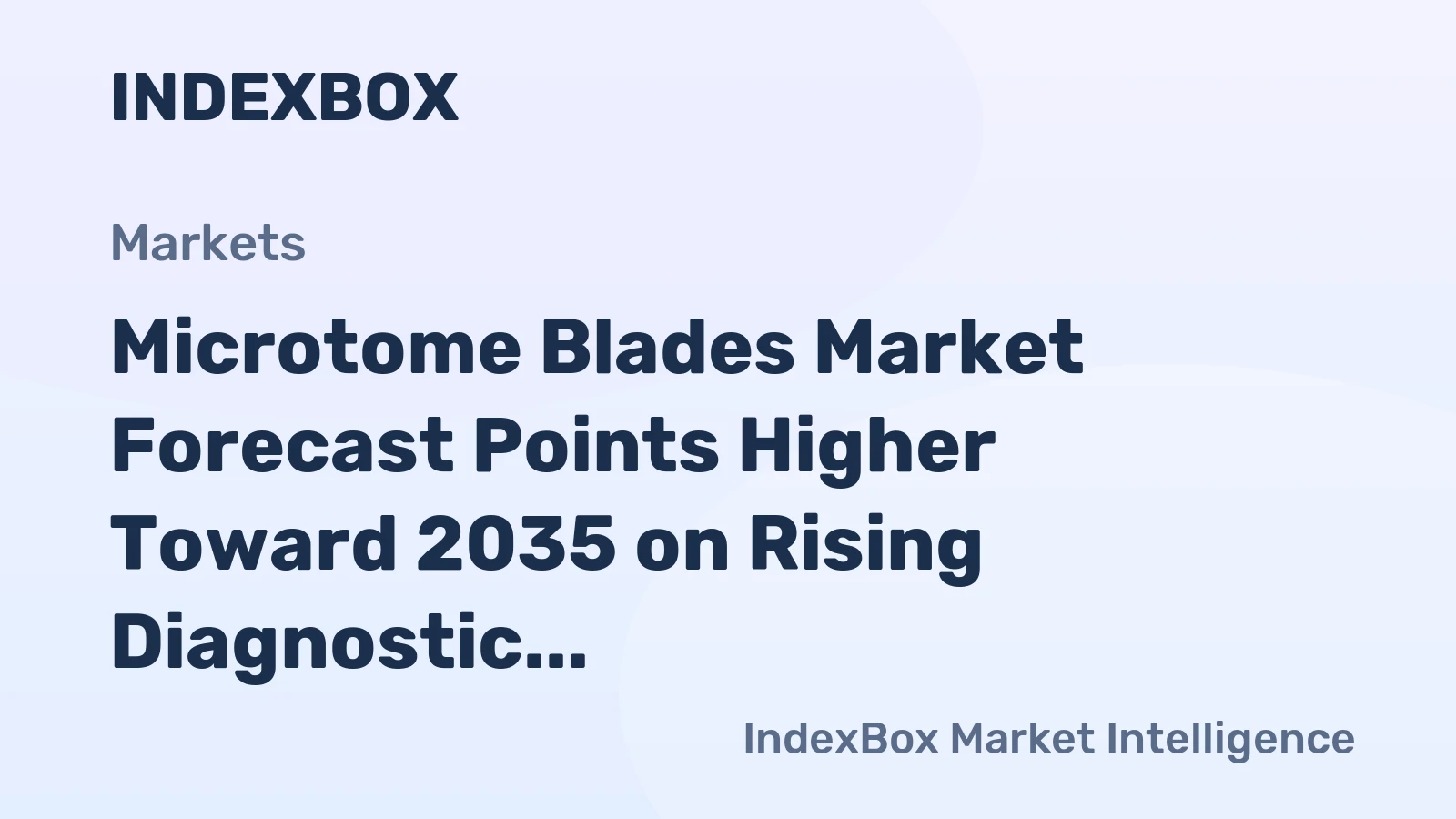 Microtome Blades Market Forecast Points Higher Toward 2035 on Rising Diagnostic Demand