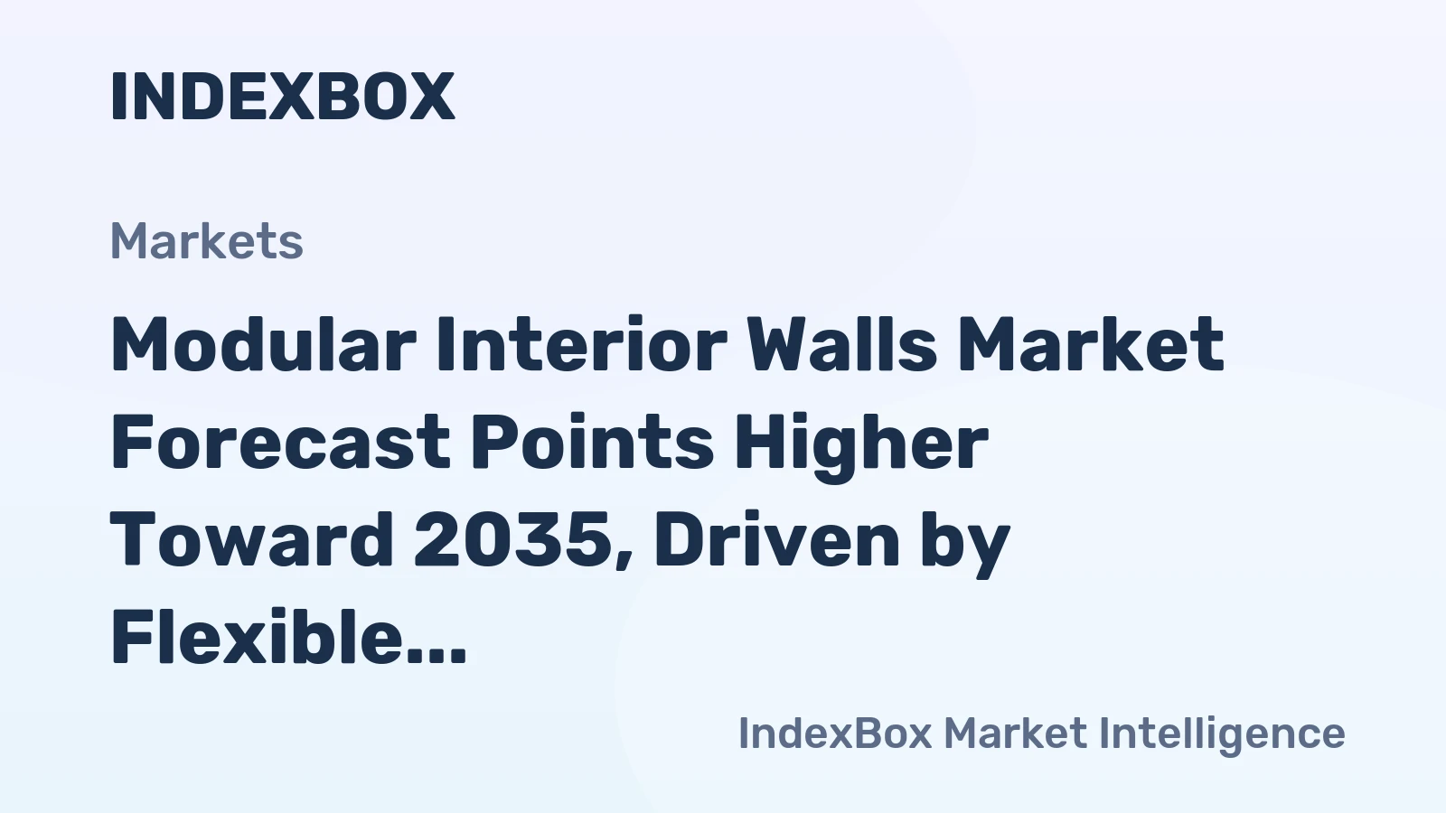 Modular Interior Walls Market Forecast Points Higher Toward 2035, Driven by Flexible Workspace Demand