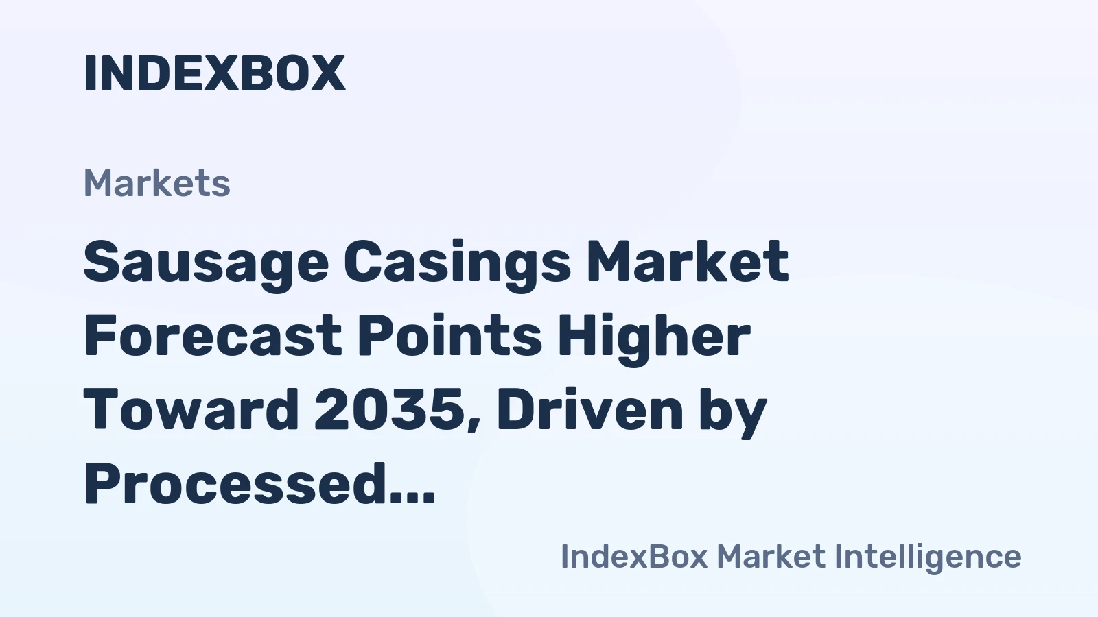 Sausage Casings Market Forecast Points Higher Toward 2035, Driven by Processed Meat Demand