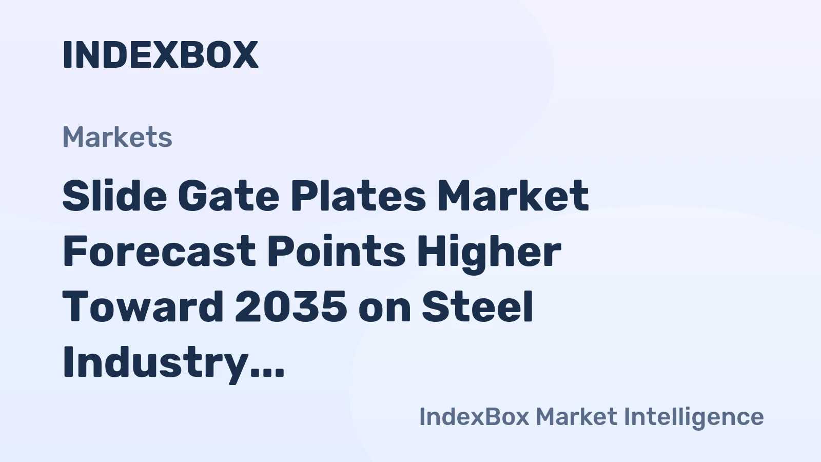 Slide Gate Plates Market Forecast Points Higher Toward 2035 on Steel Industry Modernization
