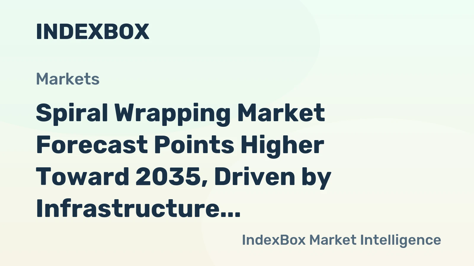 Spiral Wrapping Market Forecast Points Higher Toward 2035, Driven by Infrastructure and Electrification