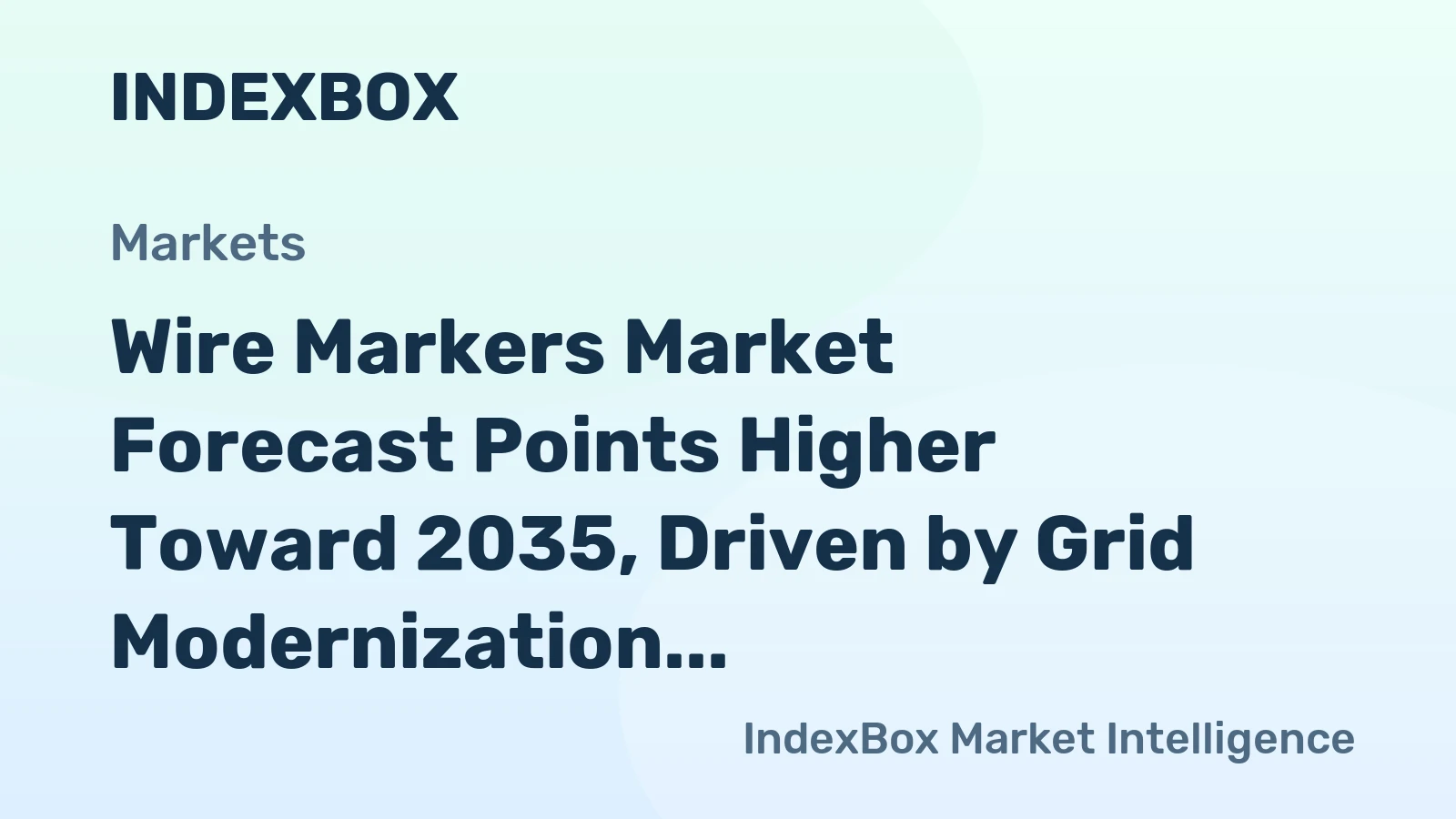 Wire Markers Market Forecast Points Higher Toward 2035, Driven by Grid Modernization