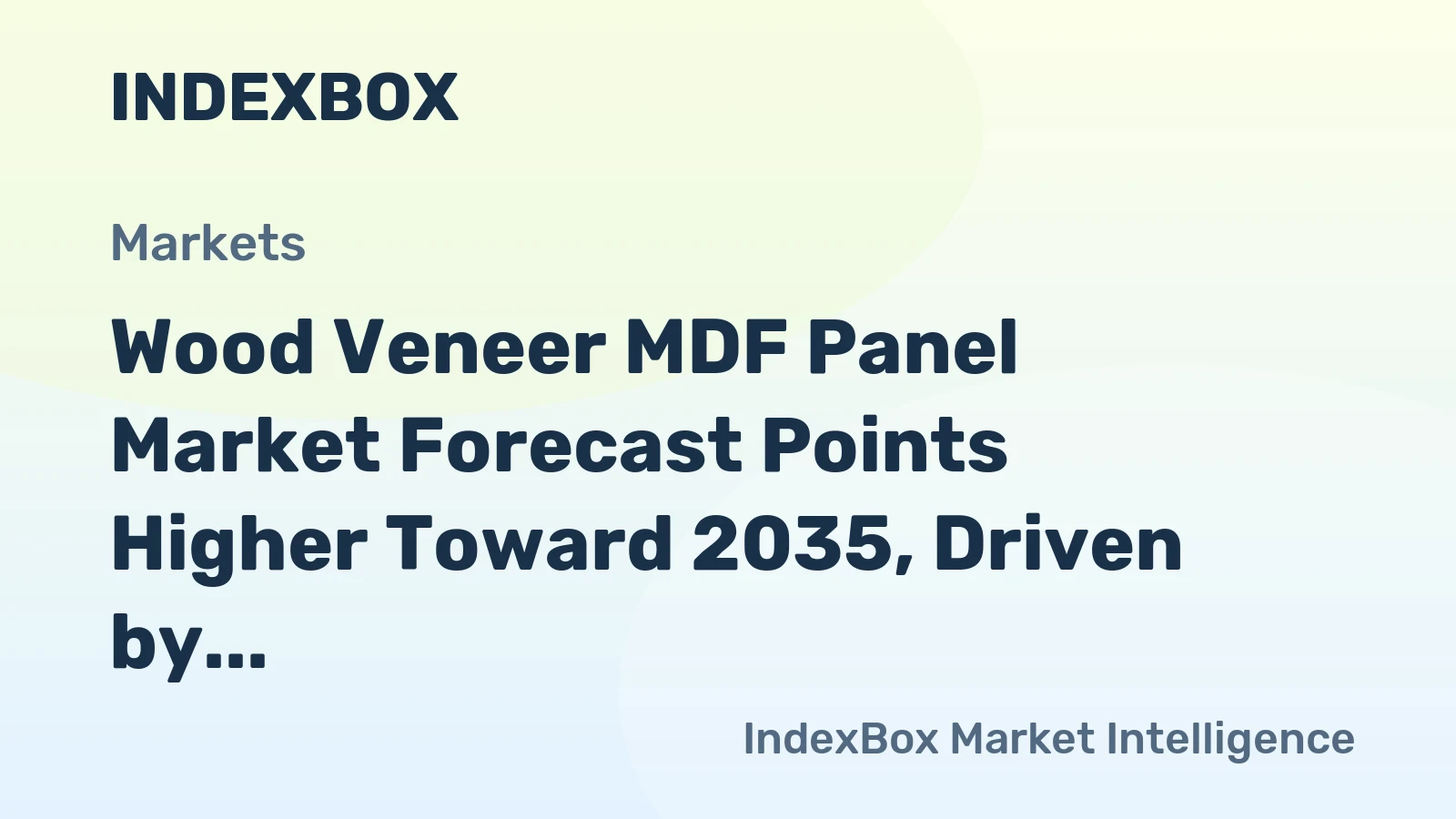 Wood Veneer MDF Panel Market Forecast Points Higher Toward 2035, Driven by Premium Interior Demand