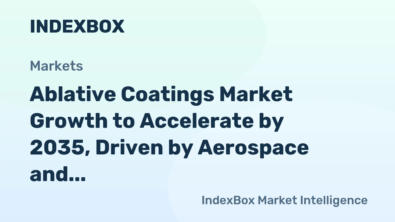 Ablative Coatings Market Growth to Accelerate by 2035, Driven by Aerospace and Defense Demand