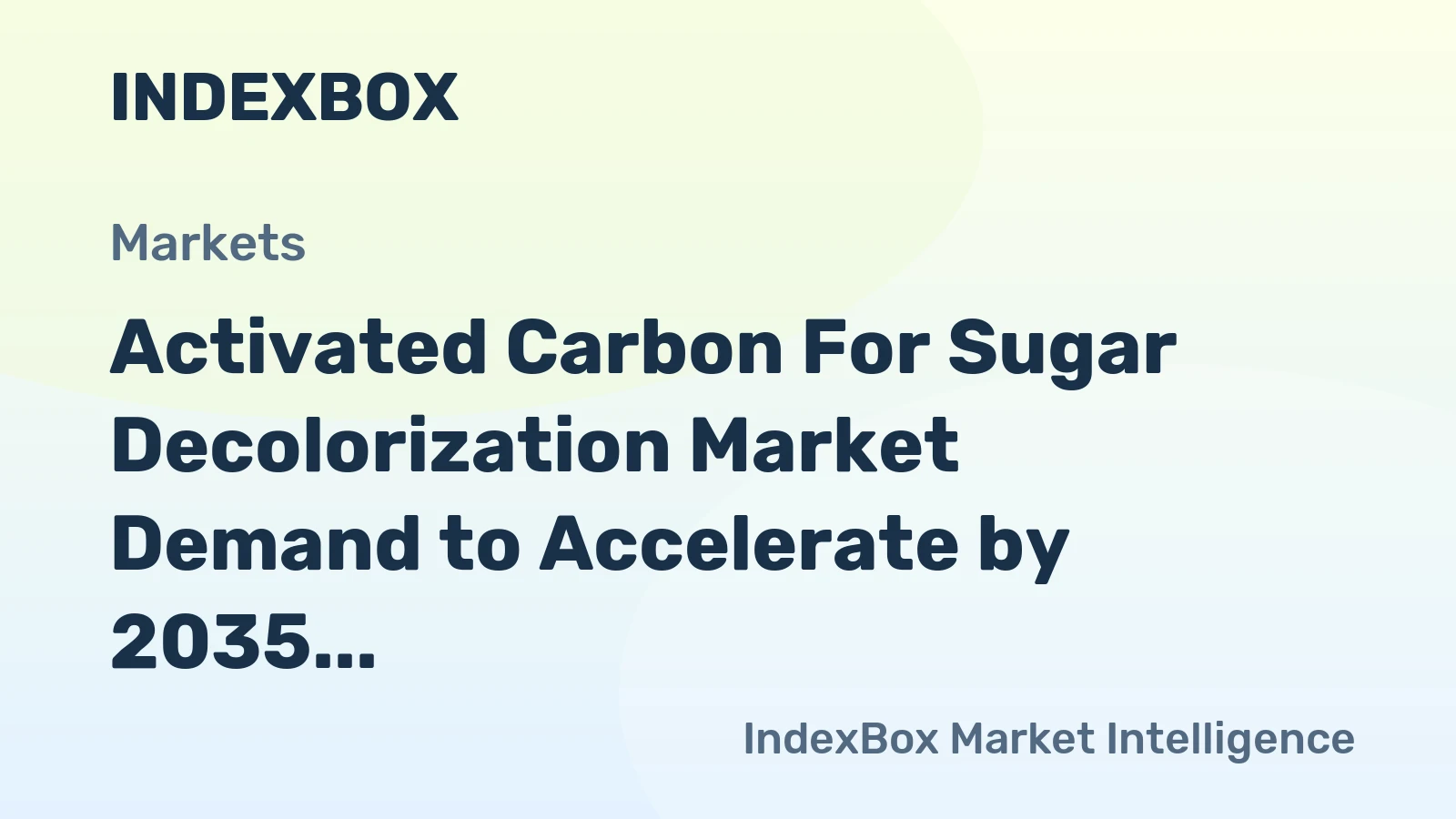 Activated Carbon for Sugar Decolorization Market Demand to Accelerate by 2035, Driven by Premium Food Trends