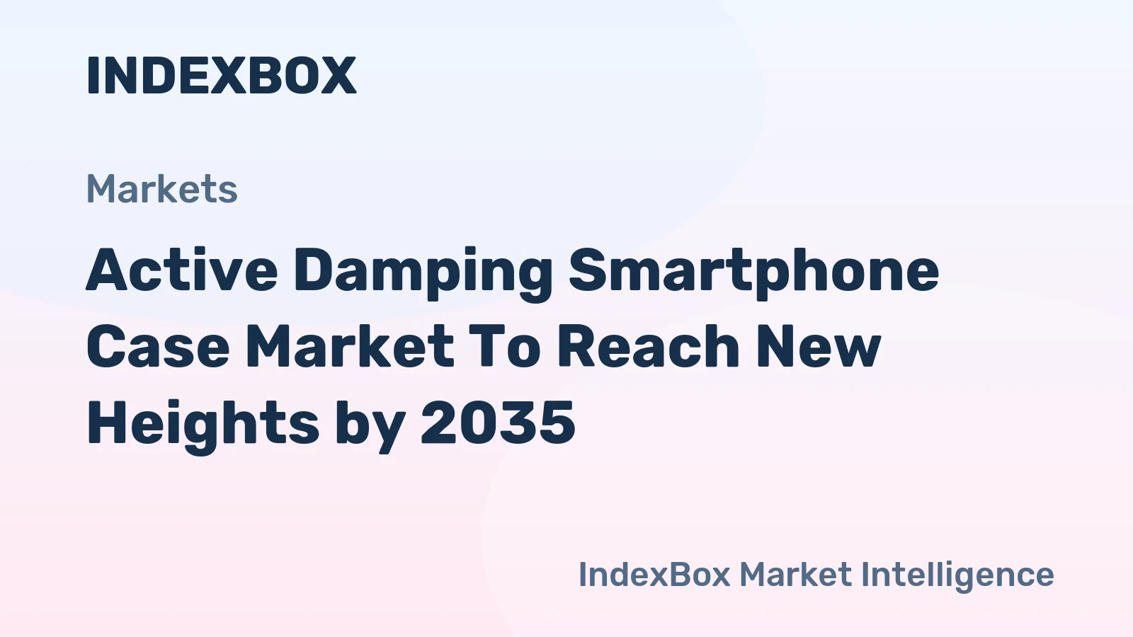 Active Damping Smartphone Case Market to Reach New Heights by 2035, Driven by OEM Integration and Miniaturization Advances