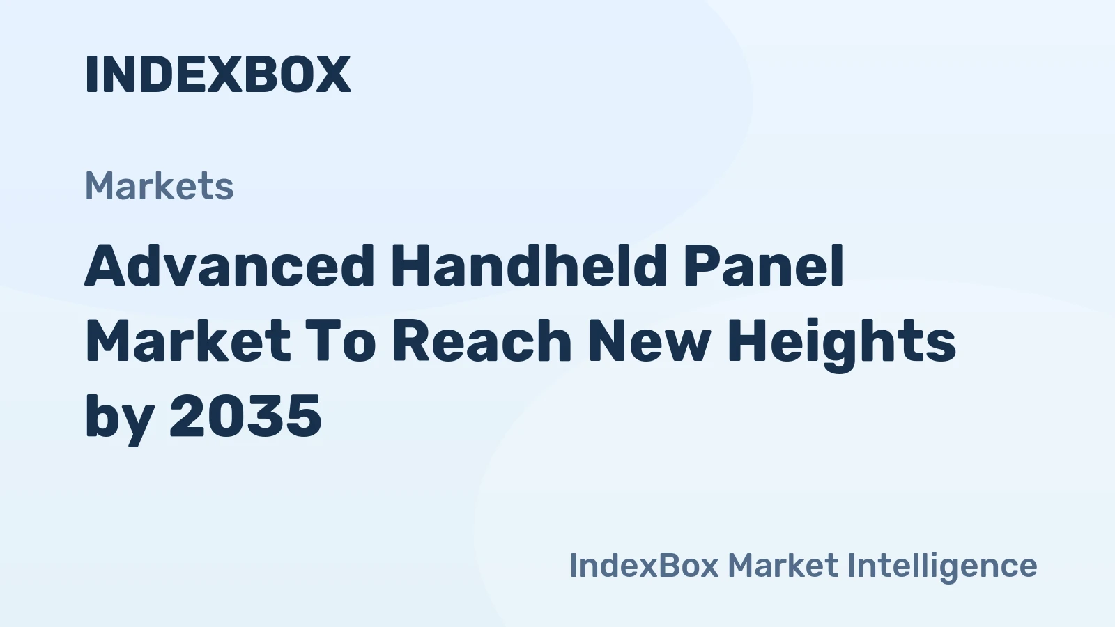 Advanced Handheld Panel Market to Reach New Heights by 2035, Driven by Industrial Iot and Semiconductor Expansion