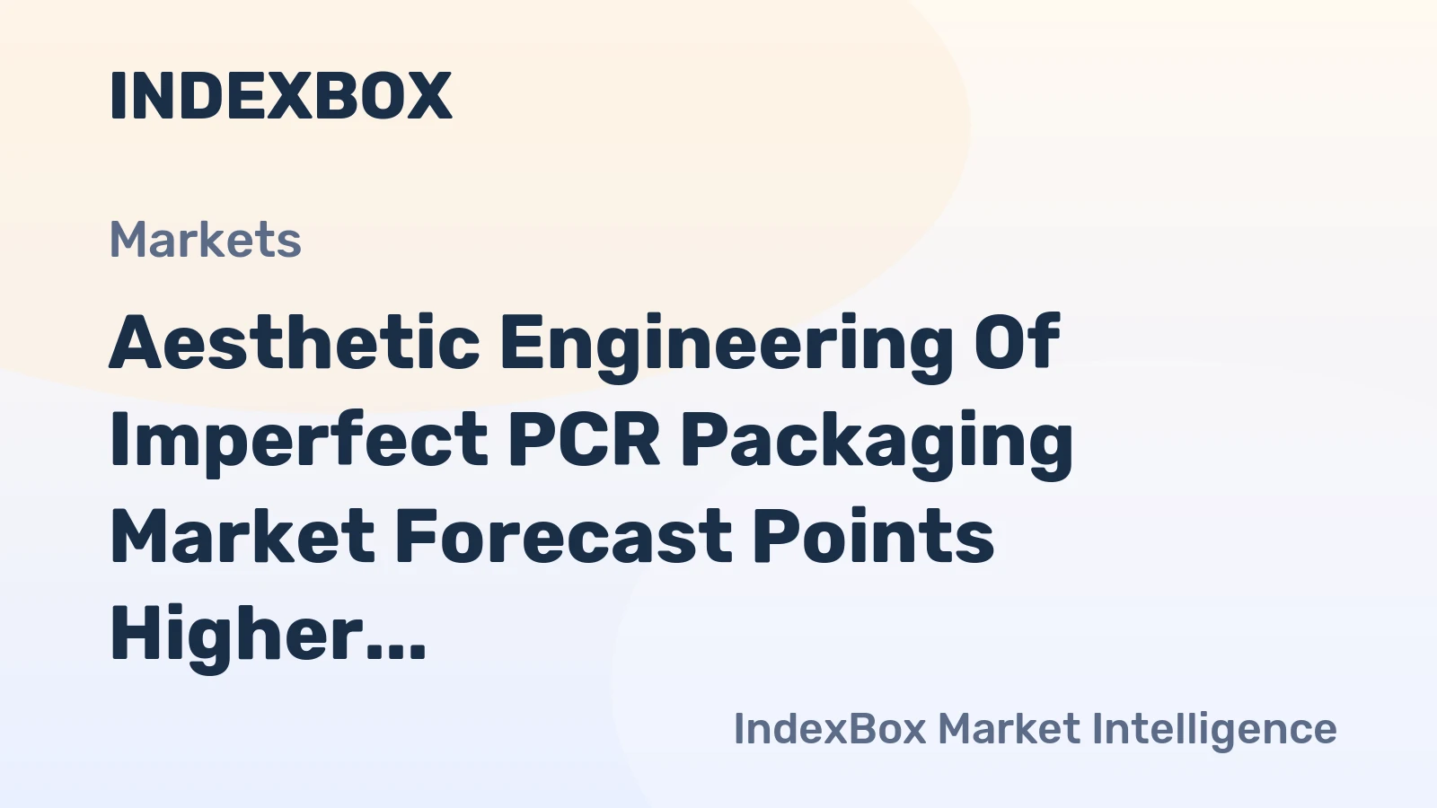Aesthetic Engineering of Imperfect PCR Packaging Market Forecast Points Higher Toward 2035, Driven by Decentralized Diagnostics Expansion
