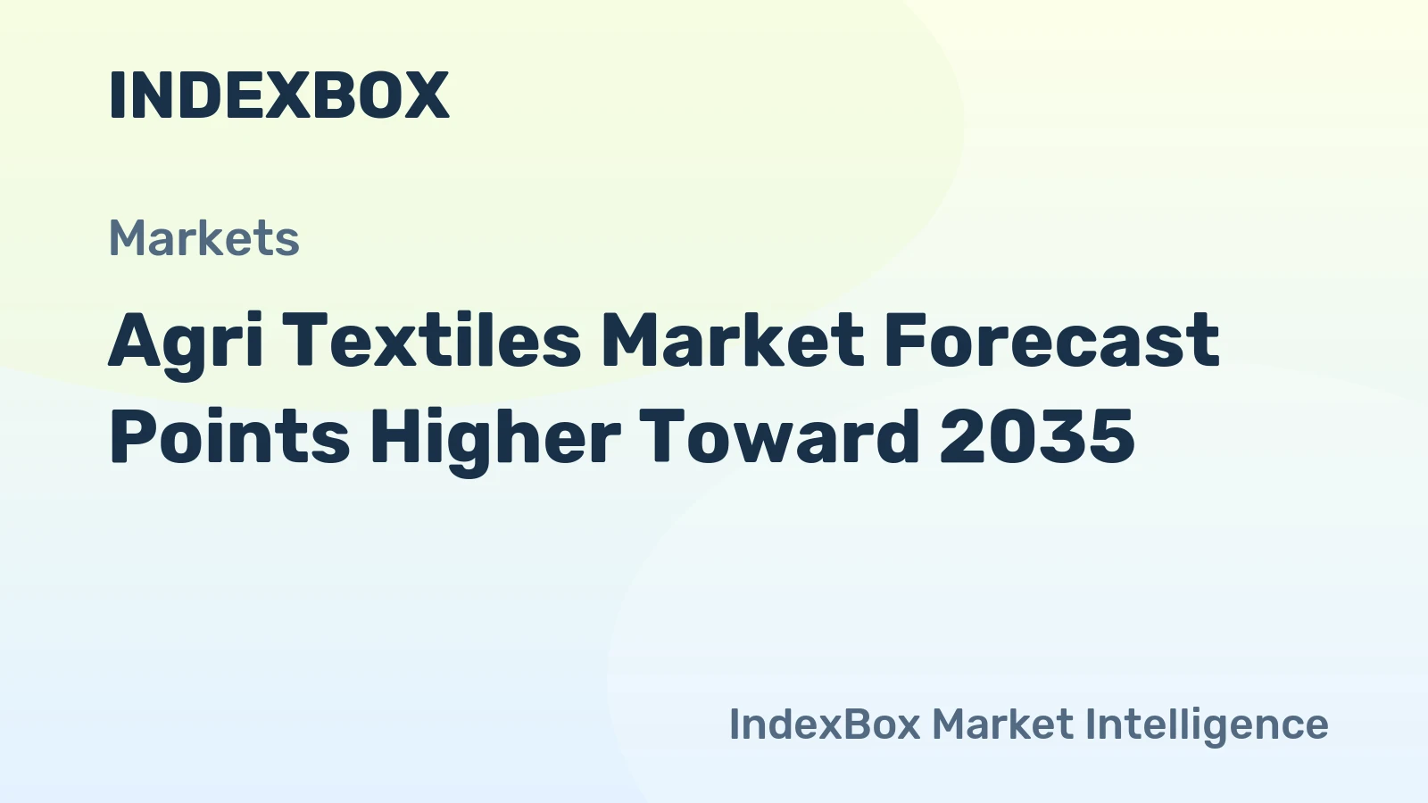 Agri Textiles Market Forecast Points Higher Toward 2035, Driven by Climate Adaptation and Precision Farming Demand