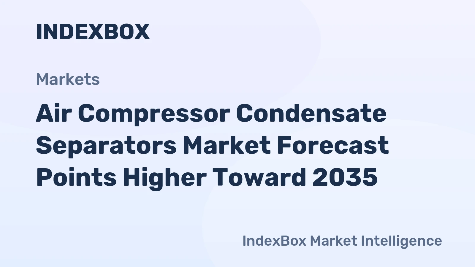 Air Compressor Condensate Separators Market Forecast Points Higher Toward 2035, Driven by Industrial Modernization