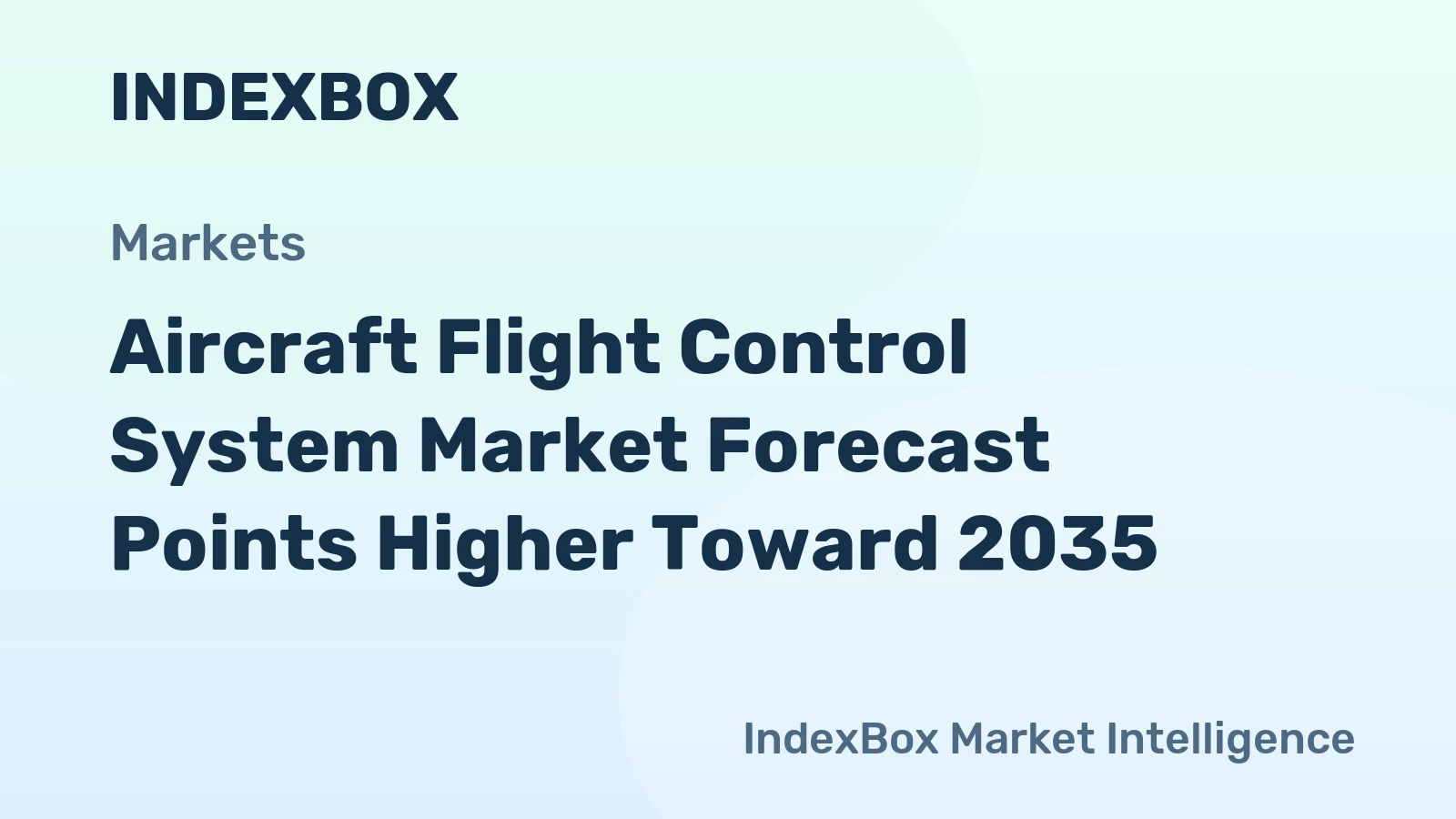 Aircraft Flight Control System Market Forecast Points Higher Toward 2035, Driven by Next-Generation Fly-by-Wire Adoption