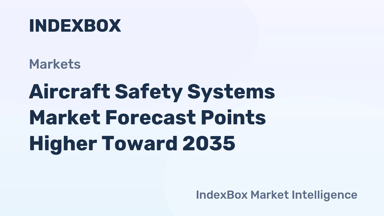 Aircraft Safety Systems Market Forecast Points Higher Toward 2035, Driven by Regulatory Mandates and Fleet Expansion