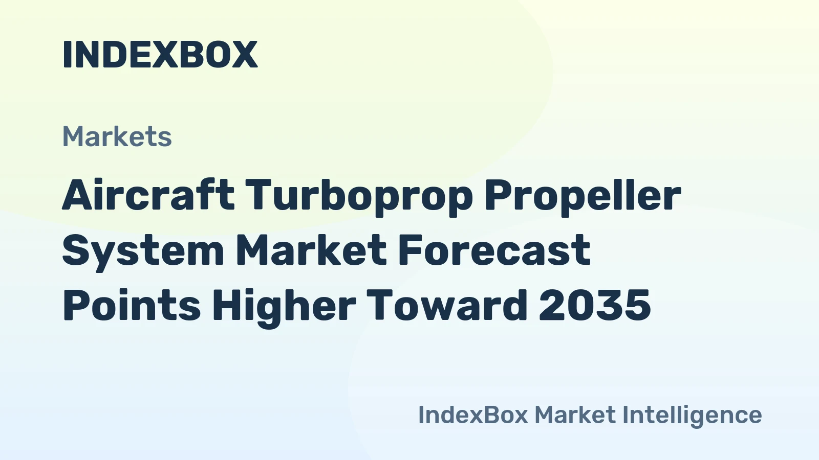 Aircraft Turboprop Propeller System Market Forecast Points Higher Toward 2035, Driven by Regional Connectivity Demands