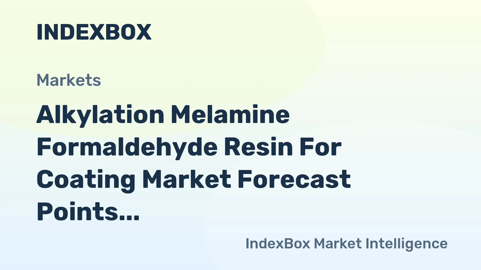 Alkylation Melamine Formaldehyde Resin for Coating Market Forecast Points Higher Toward 2035, Driven by Automotive and Industrial Demand
