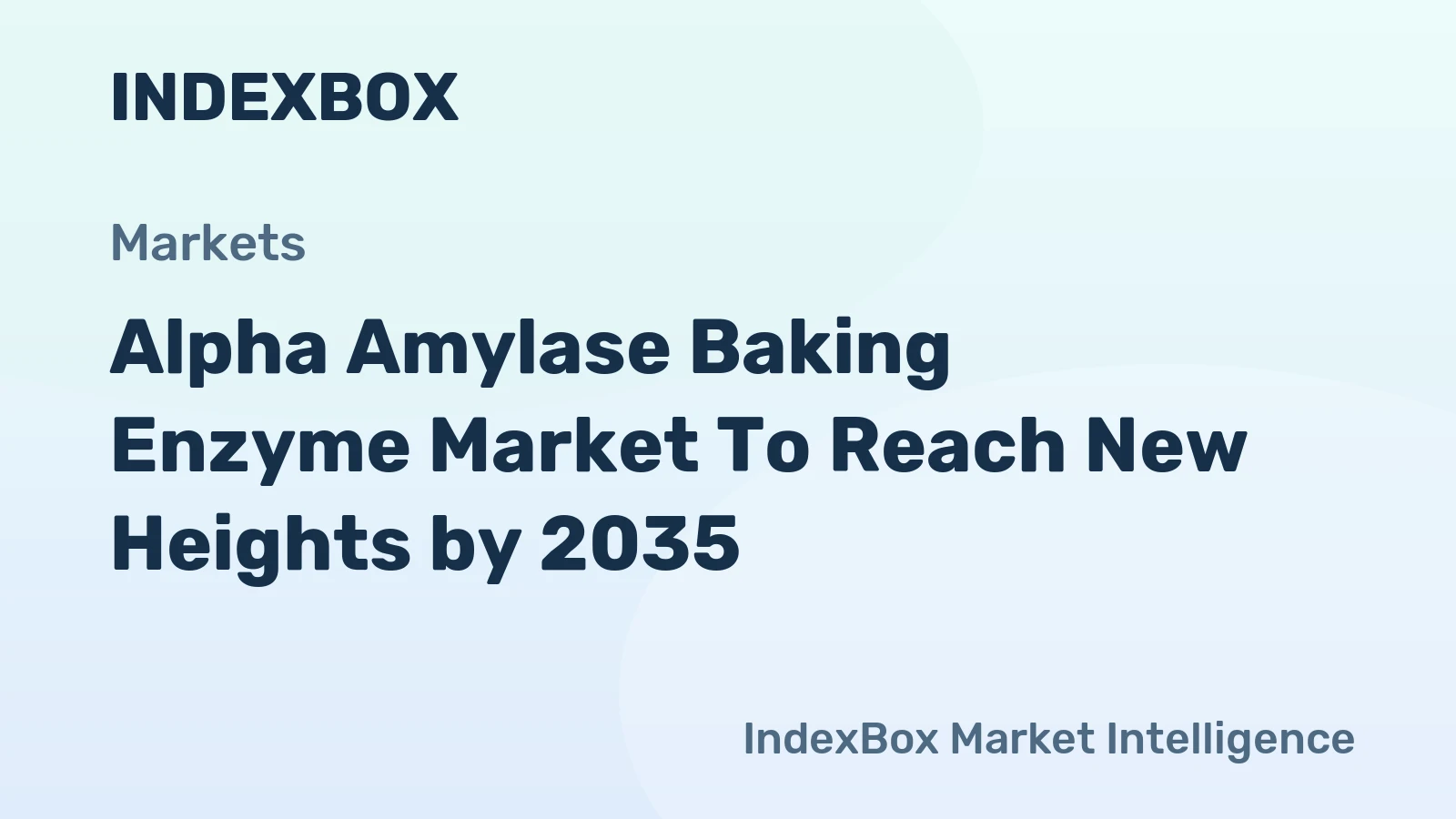 Alpha Amylase Baking Enzyme Market to Reach New Heights by 2035, Driven by Clean-Label Reformulation and Artisanal Baking Demand