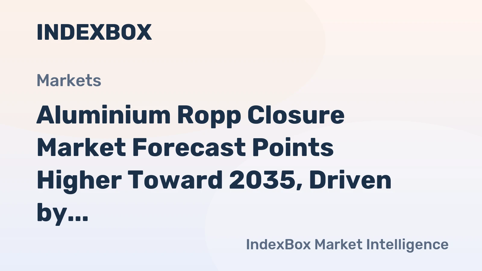 Aluminium Ropp Closure Market Forecast Points Higher Toward 2035, Driven by Premiumization