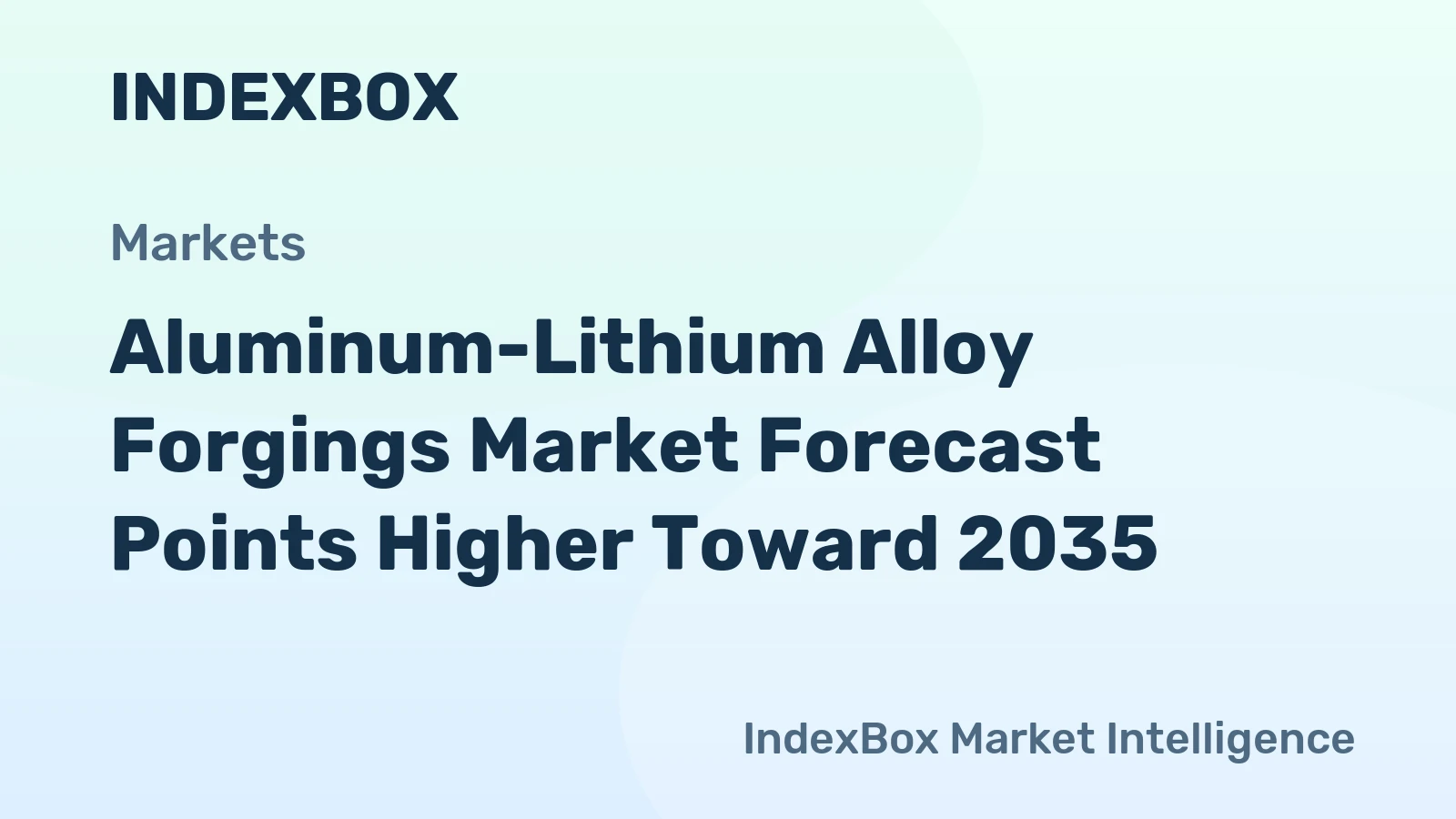 Aluminum-Lithium Alloy Forgings Market Forecast Points Higher Toward 2035, Driven by Aerospace Production Ramp-Up