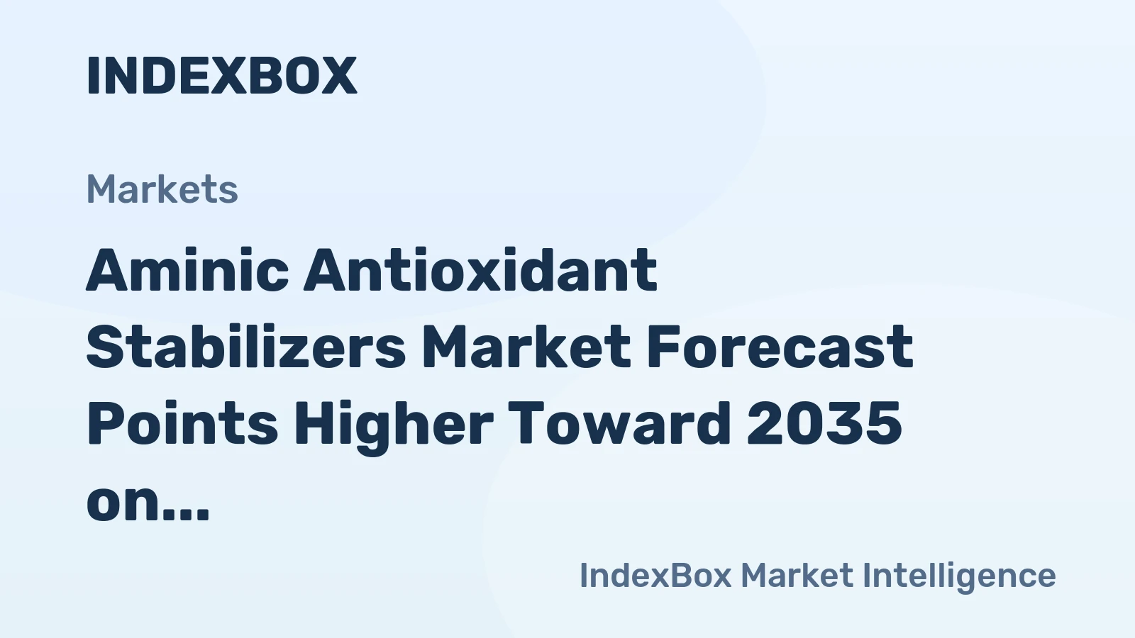 Aminic Antioxidant Stabilizers Market Forecast Points Higher Toward 2035 on Rising Synthetic Lubricant Demand