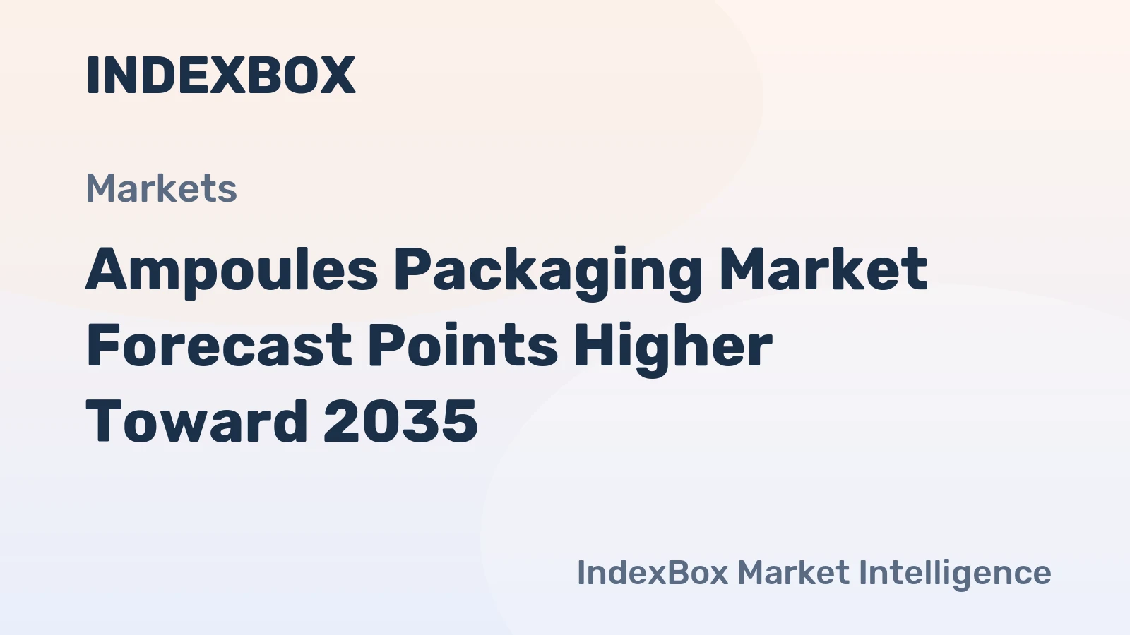 Ampoules Packaging Market Forecast Points Higher Toward 2035, Driven by Biopharma Demand and Cosmetic Premiumization
