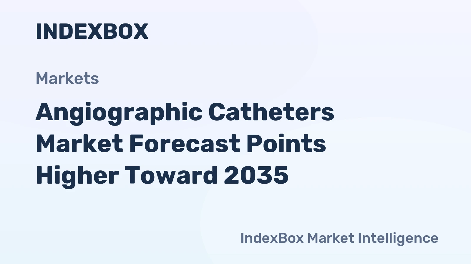Angiographic Catheters Market Forecast Points Higher Toward 2035, Driven by Rising Cardiovascular Procedure Volumes