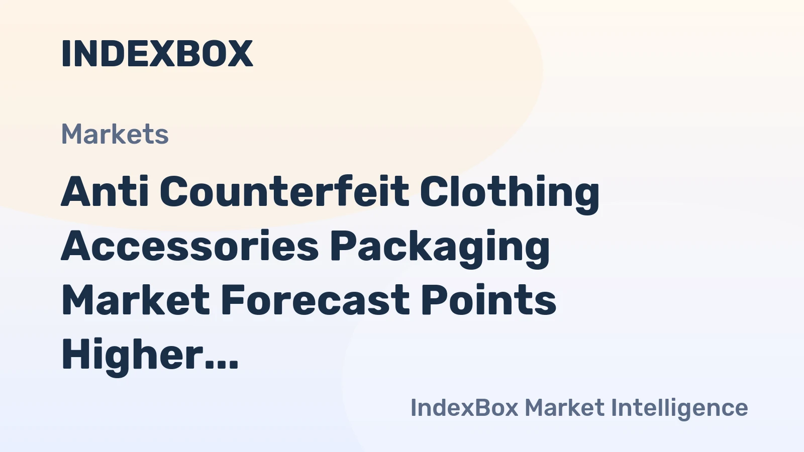 Anti Counterfeit Clothing Accessories Packaging Market Forecast Points Higher Toward 2035 Driven by Luxury Brand Protection and Regulatory Mandates
