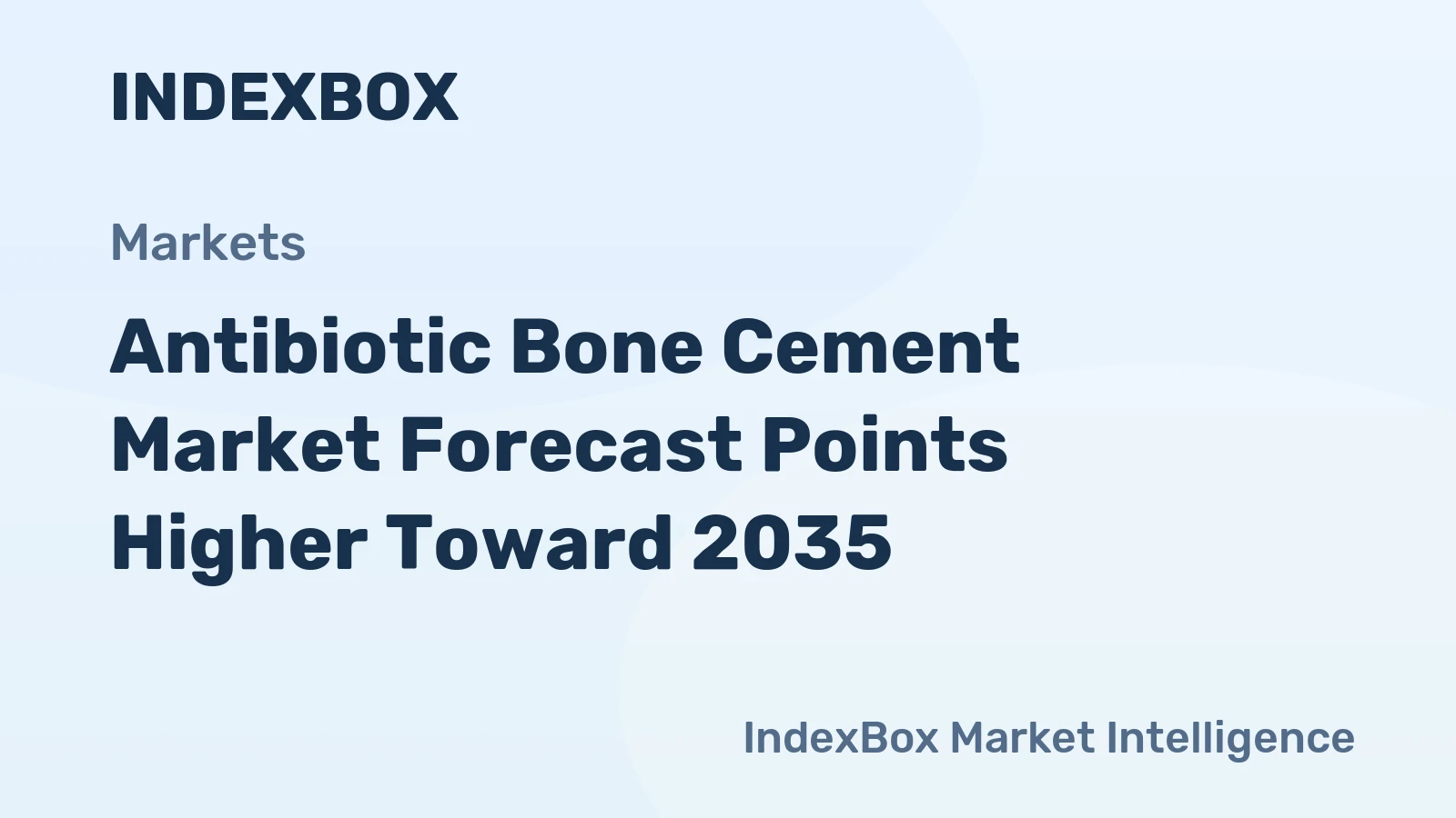 Antibiotic Bone Cement Market Forecast Points Higher Toward 2035, Driven by Rising Arthroplasty Volumes and Infection Prevention Protocols