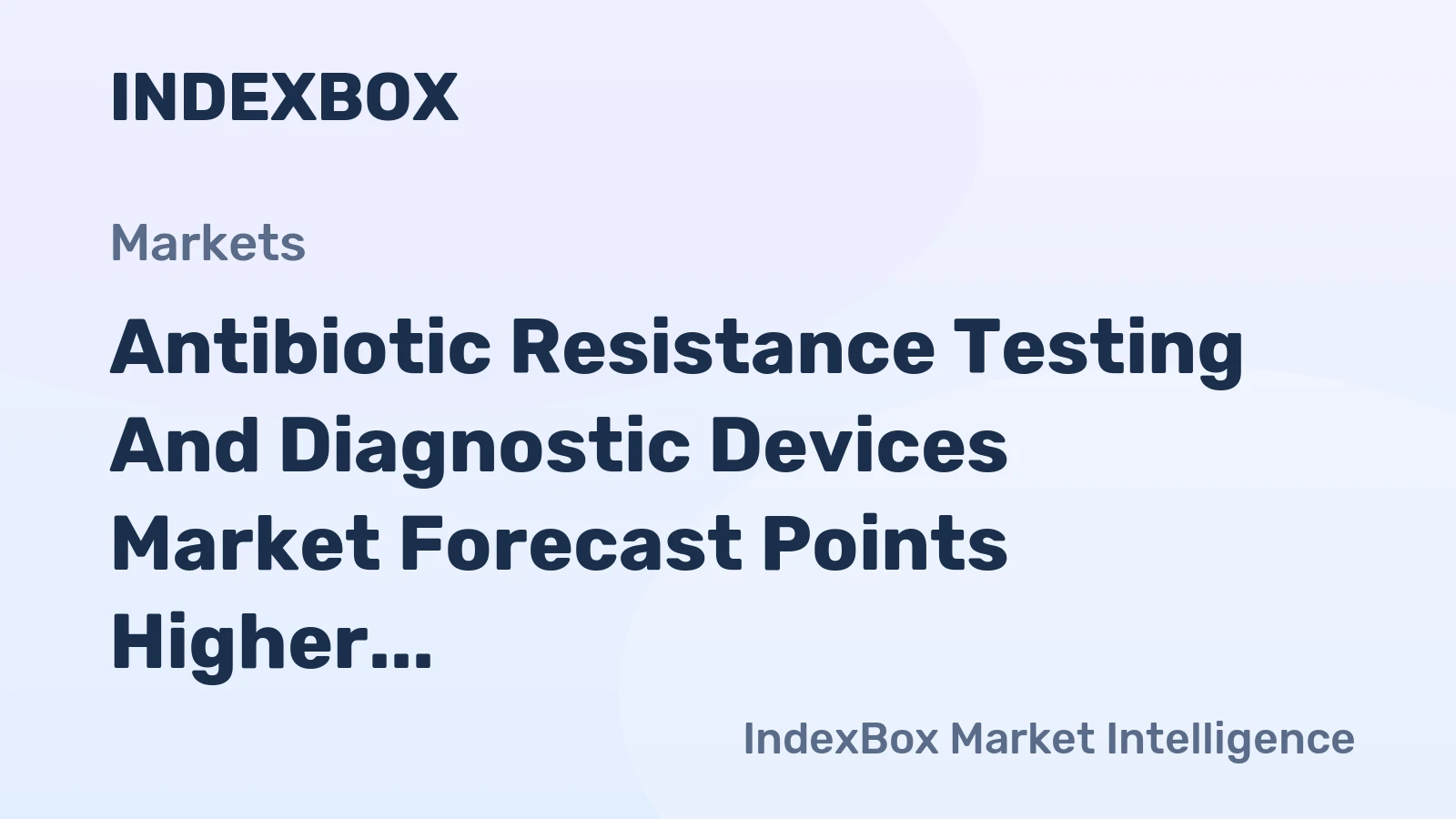 Antibiotic Resistance Testing and Diagnostic Devices Market Forecast Points Higher Toward 2035 Amid Rising Superbug Threats and Rapid POC Adoption