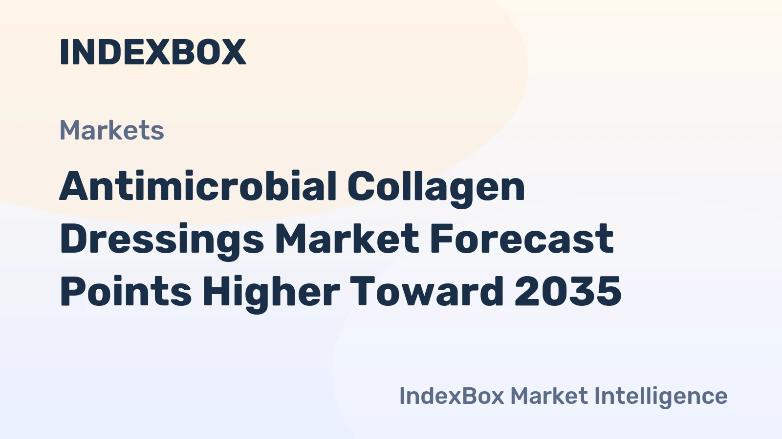 Antimicrobial Collagen Dressings Market Forecast Points Higher Toward 2035, Driven by Rising Chronic Wound Incidence