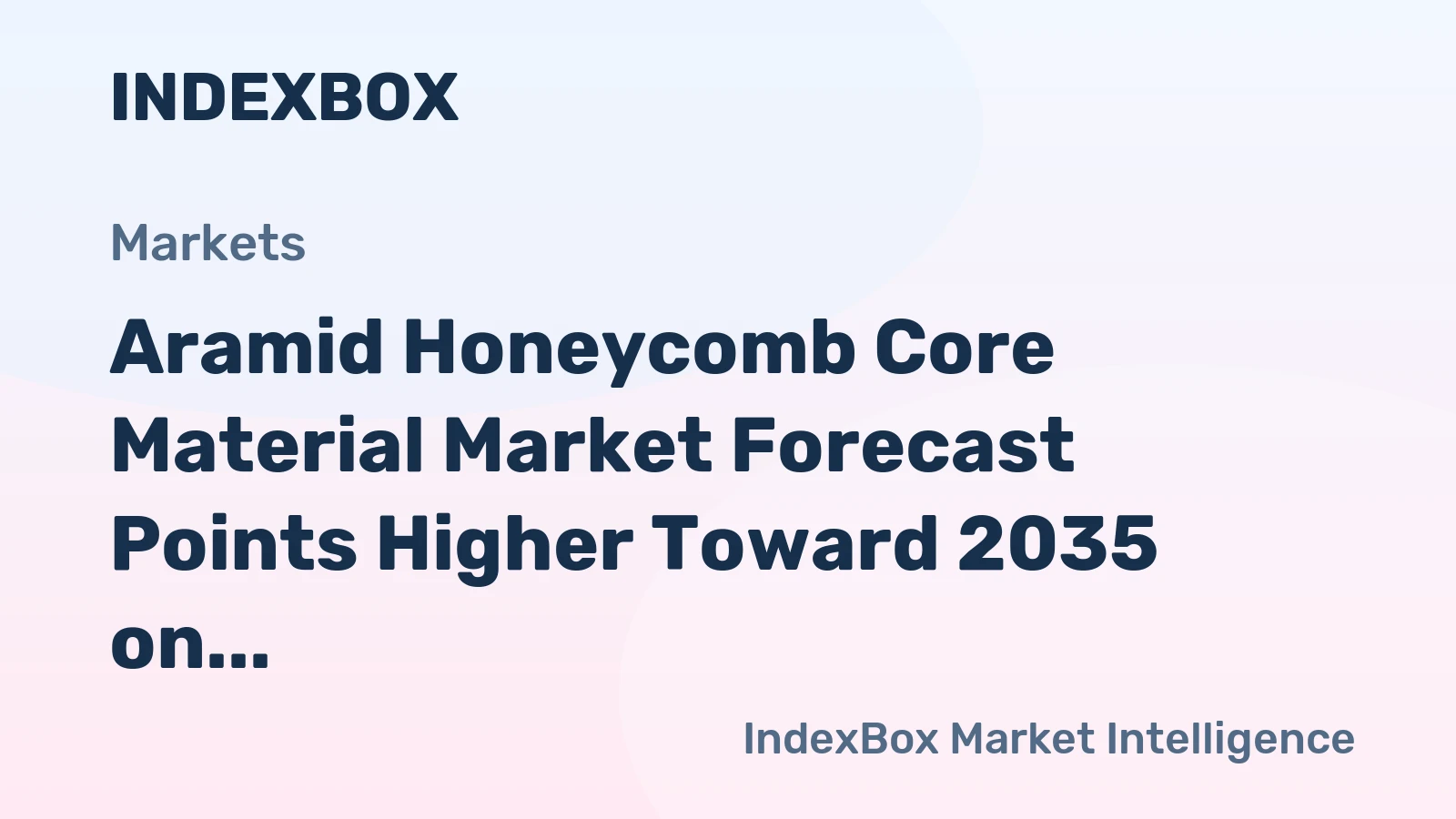 Aramid Honeycomb Core Material Market Forecast Points Higher Toward 2035 on Aerospace and Defense Demand