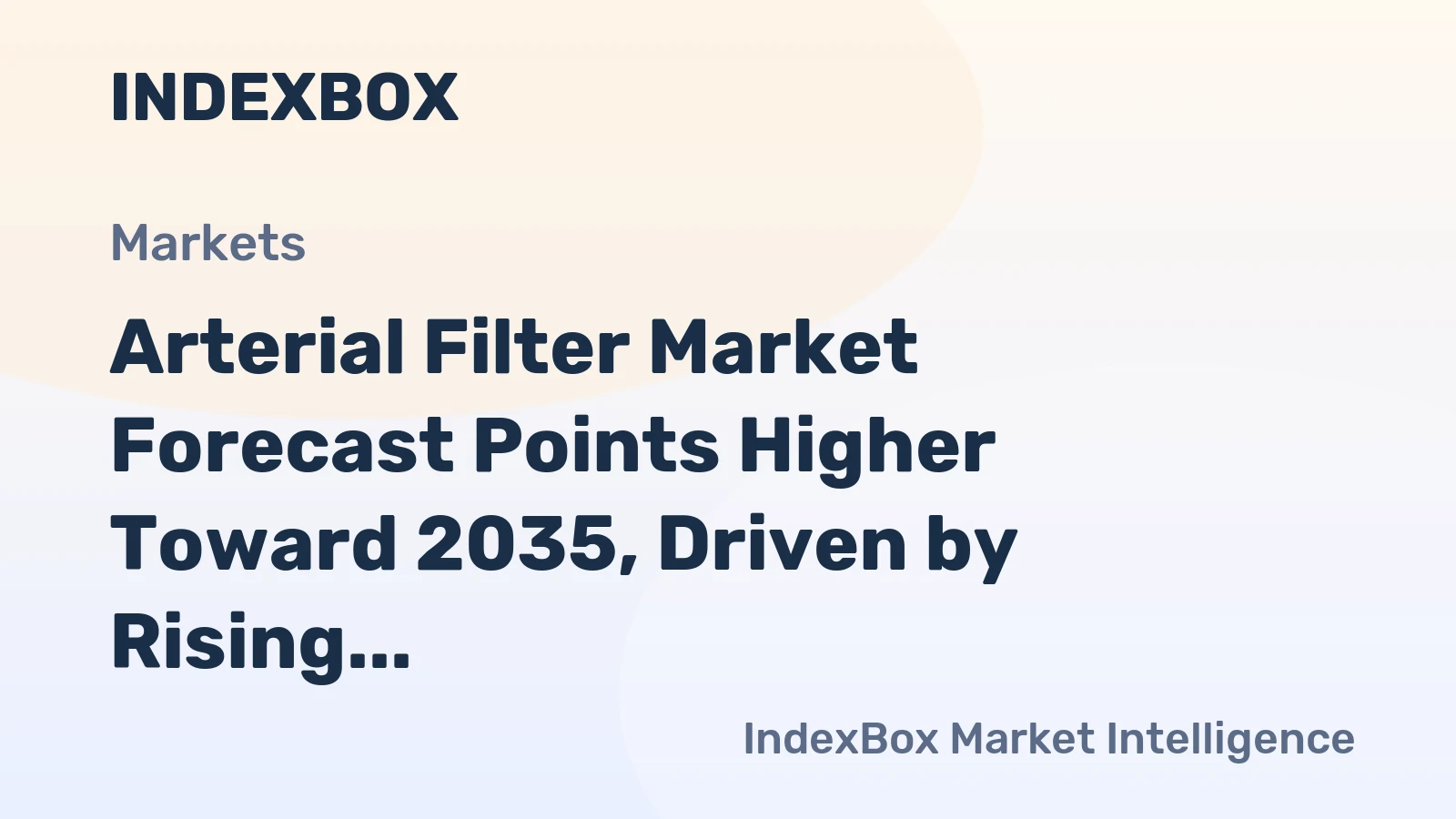 Arterial Filter Market Forecast Points Higher Toward 2035, Driven by Rising Cardiac Surgery Volumes