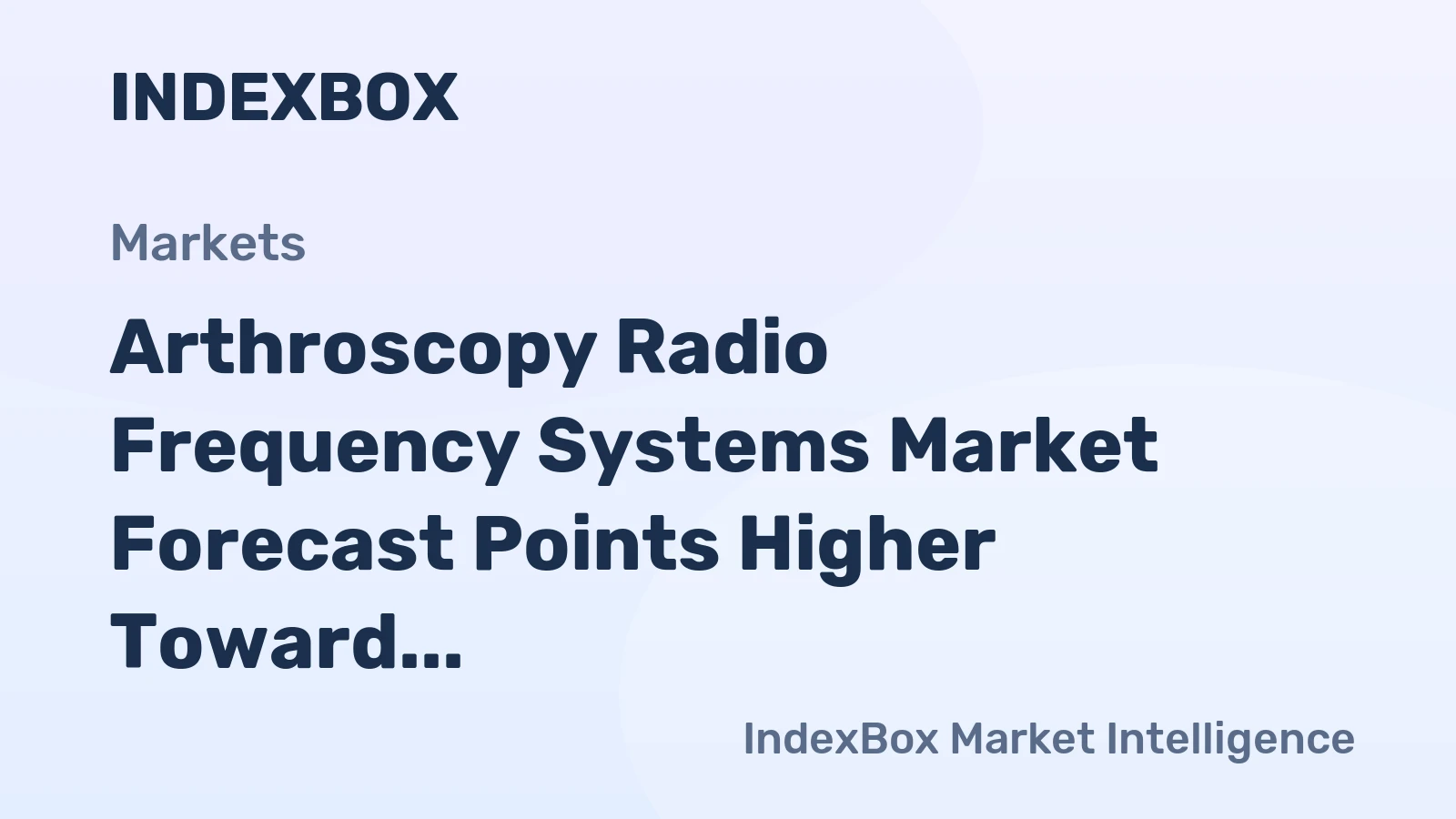 Arthroscopy Radio Frequency Systems Market Forecast Points Higher Toward 2035 Amid Rising Sports Injuries and Outpatient Surgery Expansion