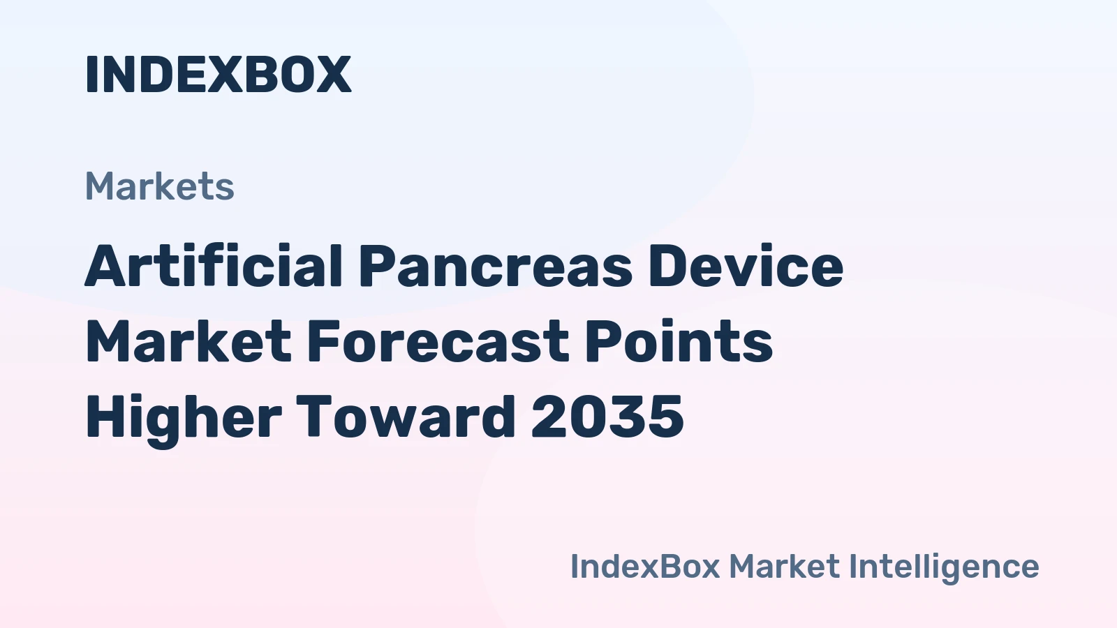 Artificial Pancreas Device Market Forecast Points Higher Toward 2035, Driven by Expanding Type 1 Diabetes Prevalence and Algorithm Advances