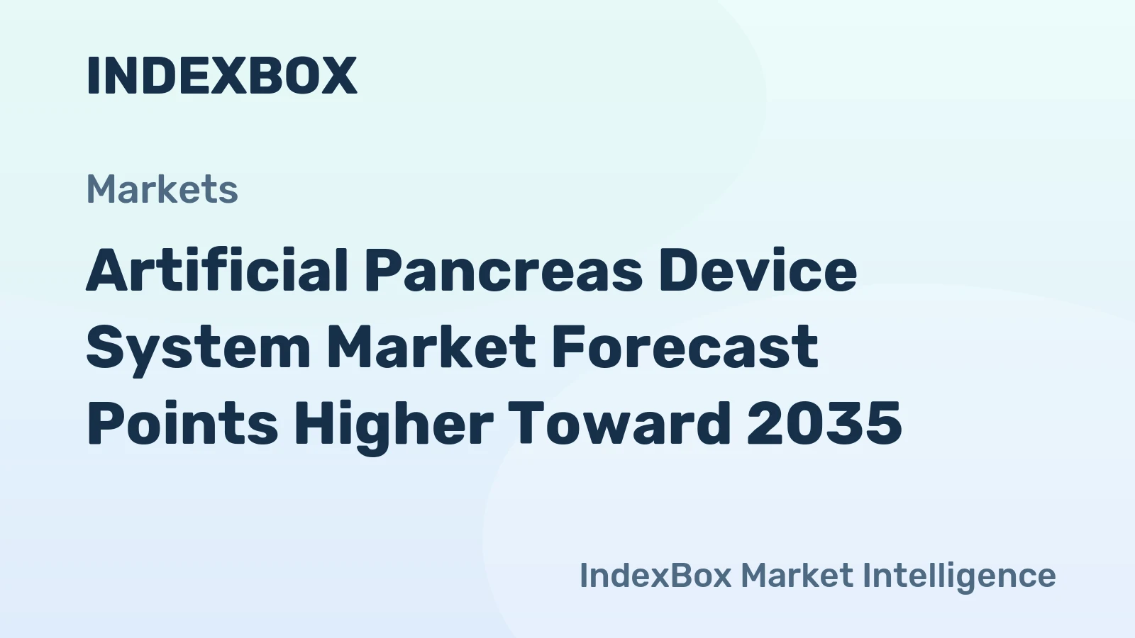 Artificial Pancreas Device System Market Forecast Points Higher Toward 2035, Driven by Expanding Type 1 Diabetes Prevalence and Algorithmic Advances