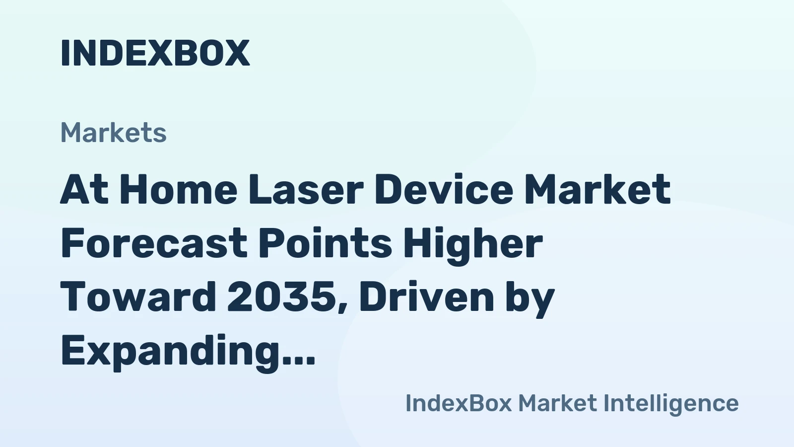 At Home Laser Device Market Forecast Points Higher Toward 2035, Driven by Expanding Consumer Need States