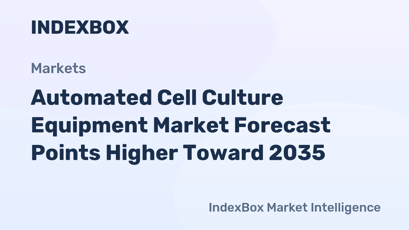 Automated Cell Culture Equipment Market Forecast Points Higher Toward 2035, Driven by Biopharma Capacity Expansion