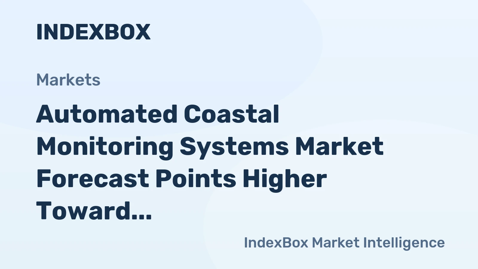 Automated Coastal Monitoring Systems Market Forecast Points Higher Toward 2035, Driven by Climate Adaptation Mandates