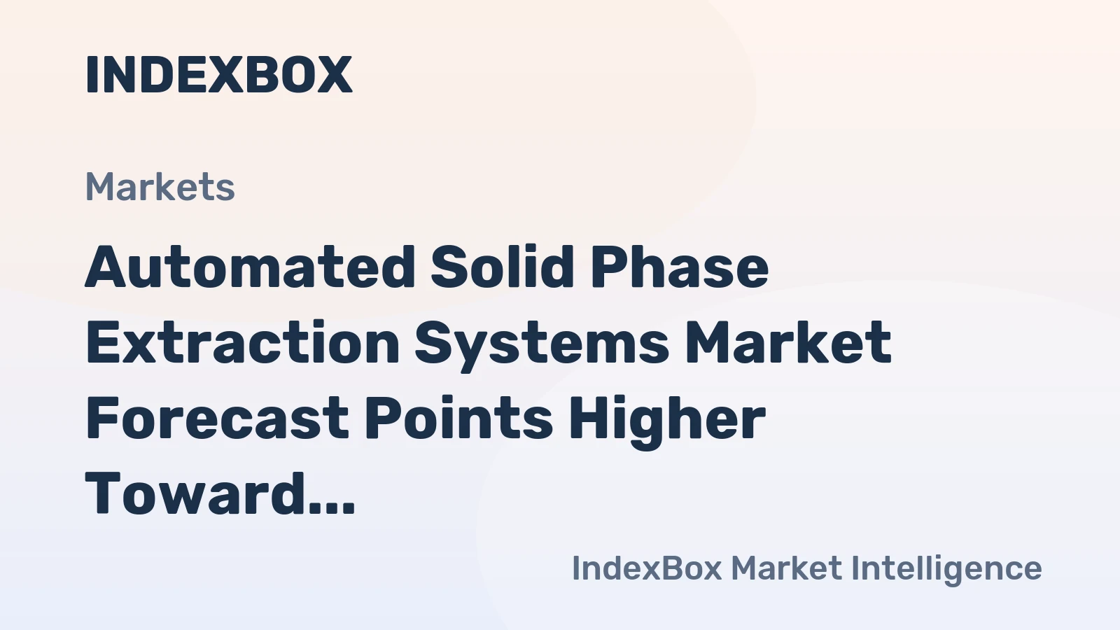 Automated Solid Phase Extraction Systems Market Forecast Points Higher Toward 2035 Amid Rising Regulatory Demands in Food and Pharma
