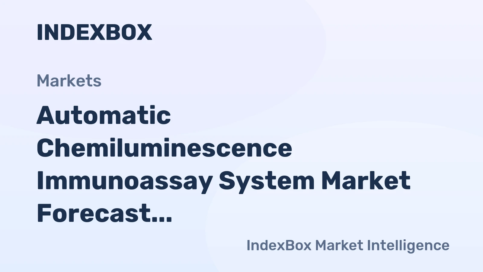 Automatic Chemiluminescence Immunoassay System Market Forecast Points Higher Toward 2035, Driven by Expanding Clinical Lab Automation and Bioprocess Monitoring Demand