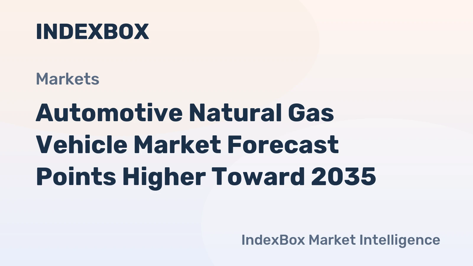 Automotive Natural Gas Vehicle Market Forecast Points Higher Toward 2035, Driven by Fleet TCO Advantages and RNG Integration