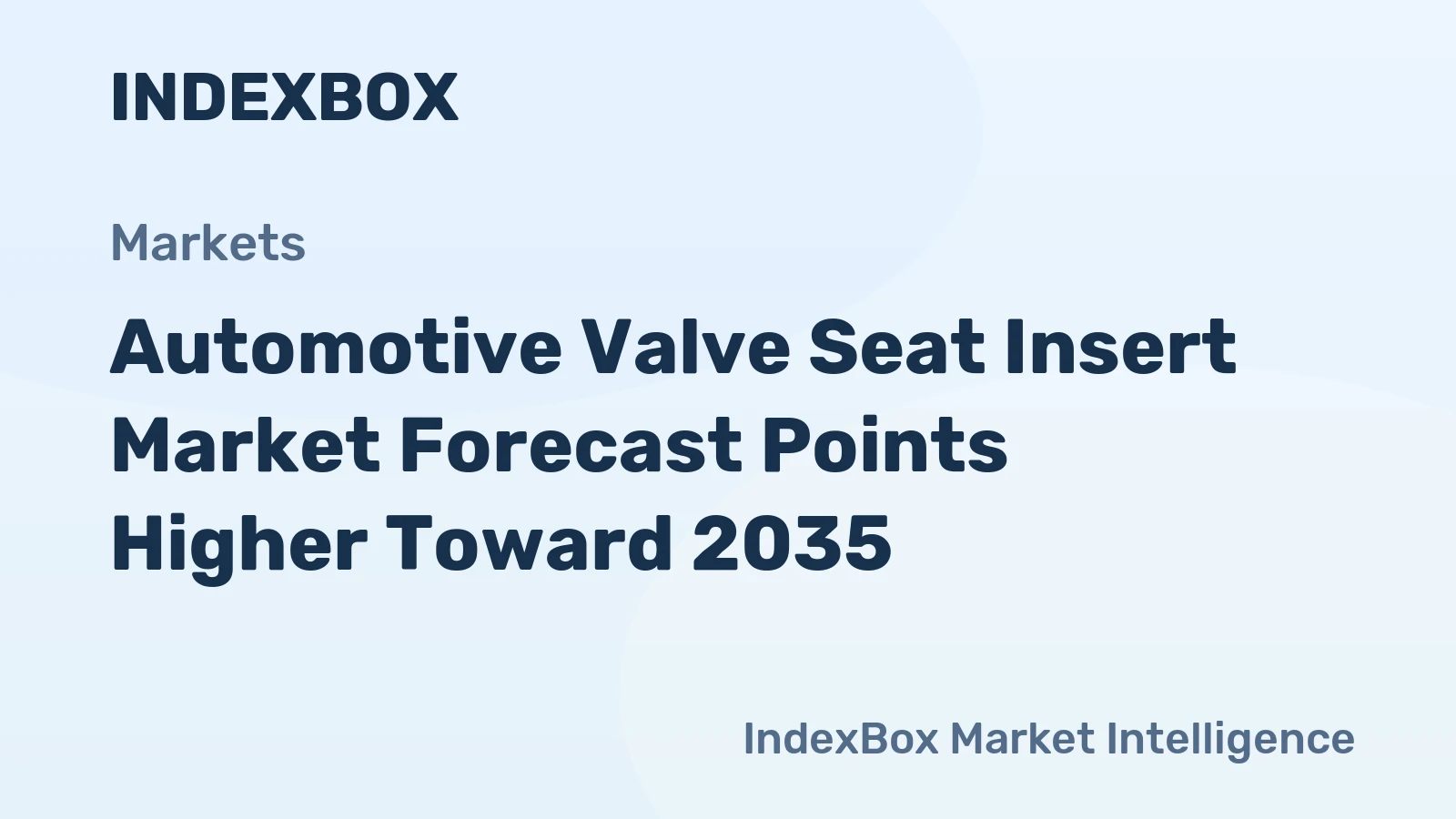 Automotive Valve Seat Insert Market Forecast Points Higher Toward 2035, Driven by Engine Downsizing and Turbocharging Demands