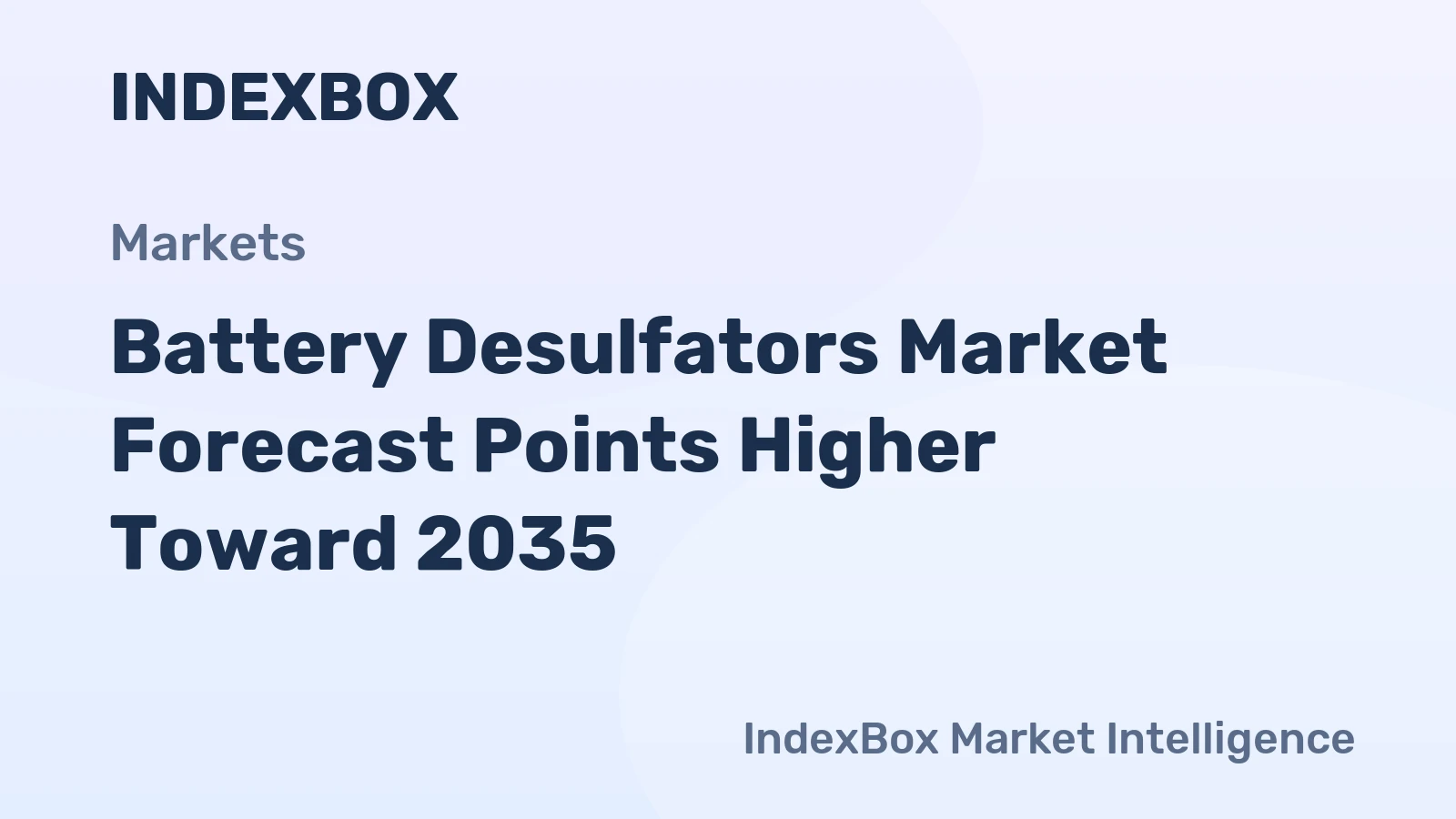 Battery Desulfators Market Forecast Points Higher Toward 2035, Driven by Expanding Battery Installed Base and Circular Economy Mandates