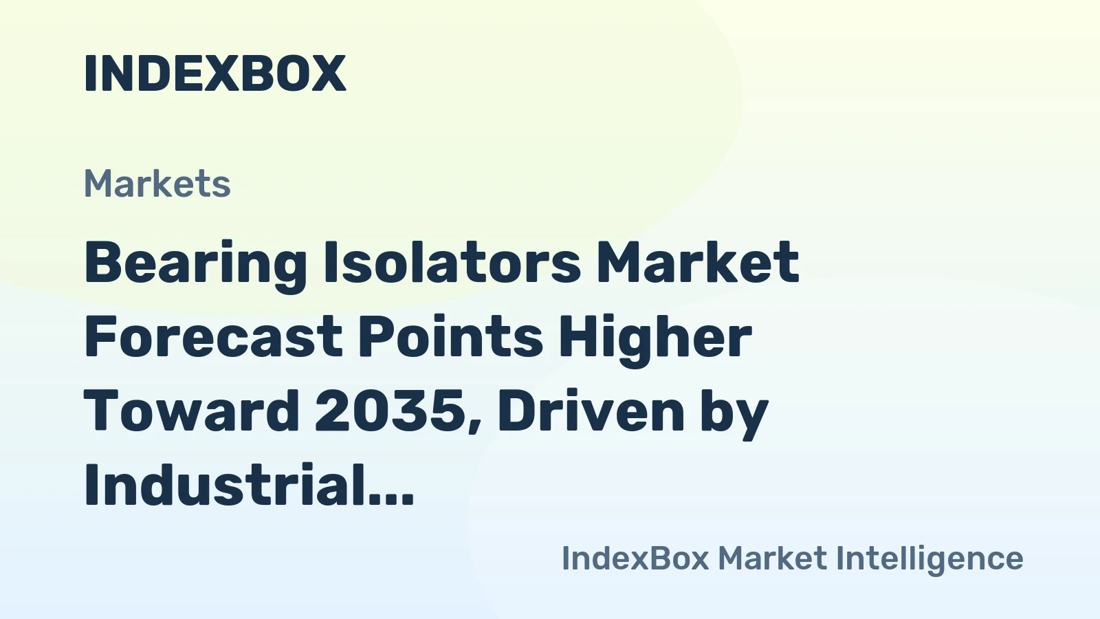 Bearing Isolators Market Forecast Points Higher Toward 2035, Driven by Industrial Reliability Demands