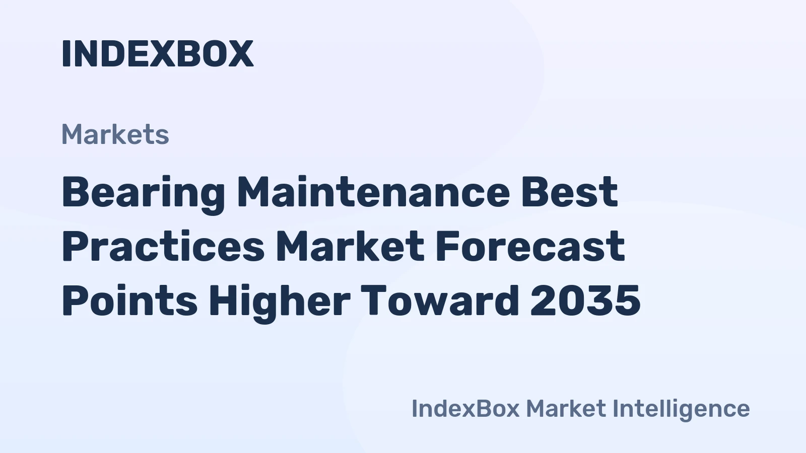 Bearing Maintenance Best Practices Market Forecast Points Higher Toward 2035, Driven by Digital Integration and Precision Manufacturing Expansion