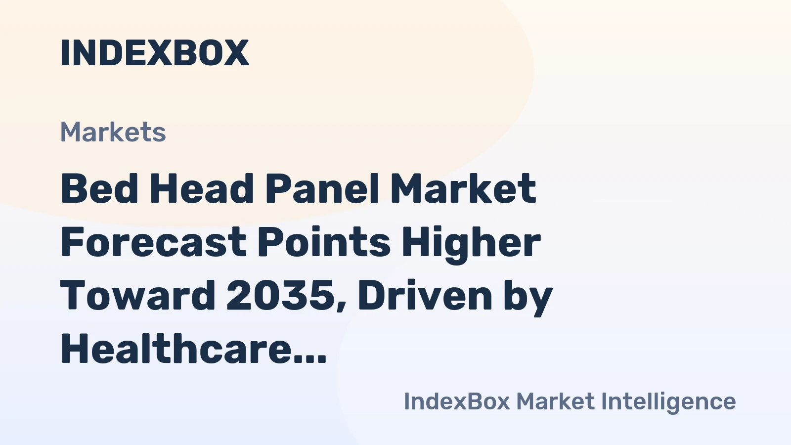 Bed Head Panel Market Forecast Points Higher Toward 2035, Driven by Healthcare Infrastructure Modernization
