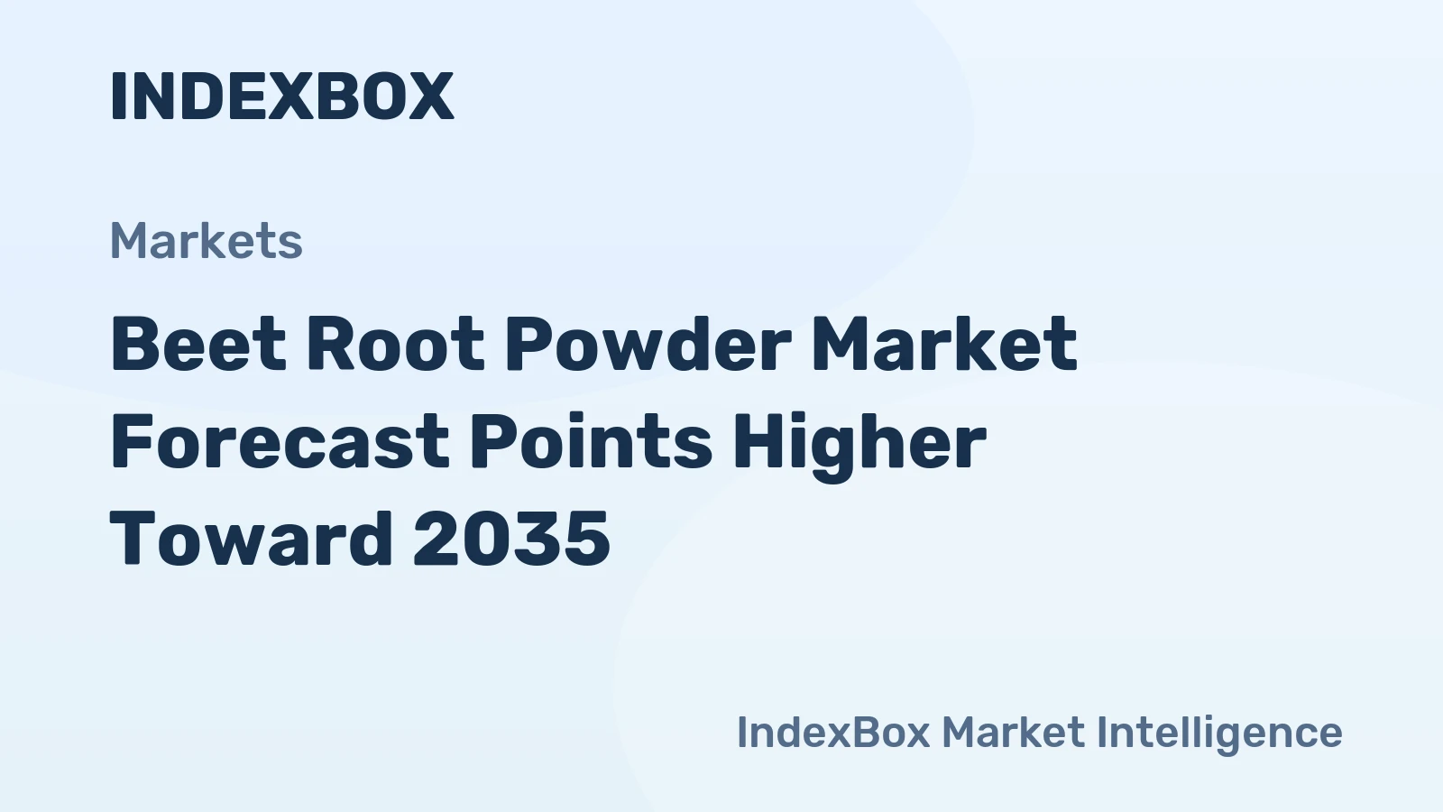 Beet Root Powder Market Forecast Points Higher Toward 2035, Driven by Bioprocessing Demand for Natural Ingredients