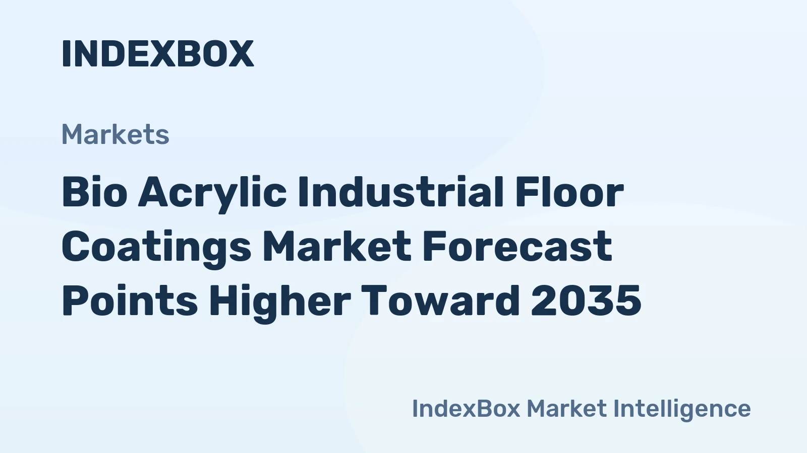 Bio Acrylic Industrial Floor Coatings Market Forecast Points Higher Toward 2035, Driven by Sustainability Mandates